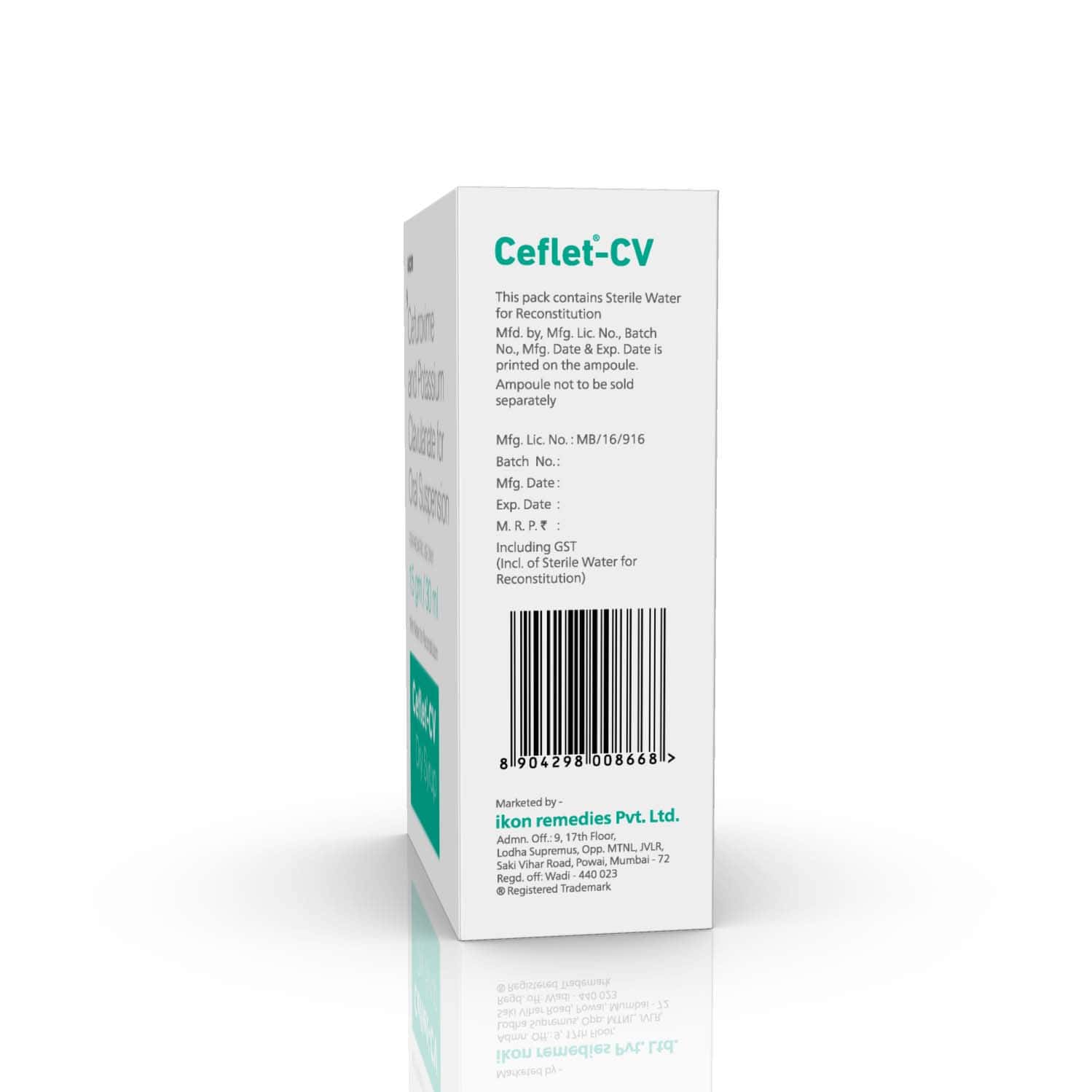 Buy Ceflet Cv Bottle Of 30ml Dry Syrup Online at Flat 15% OFF | PharmEasy