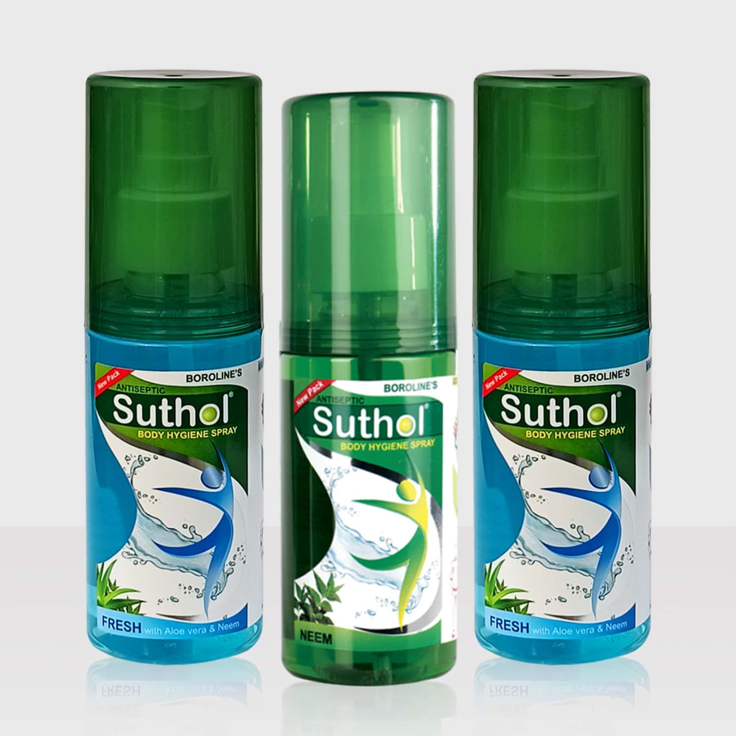Buy BOROLINE'S SUTHOL FRESH ANTISEPTIC SPRAY 100ML X 4 Online & Get ...