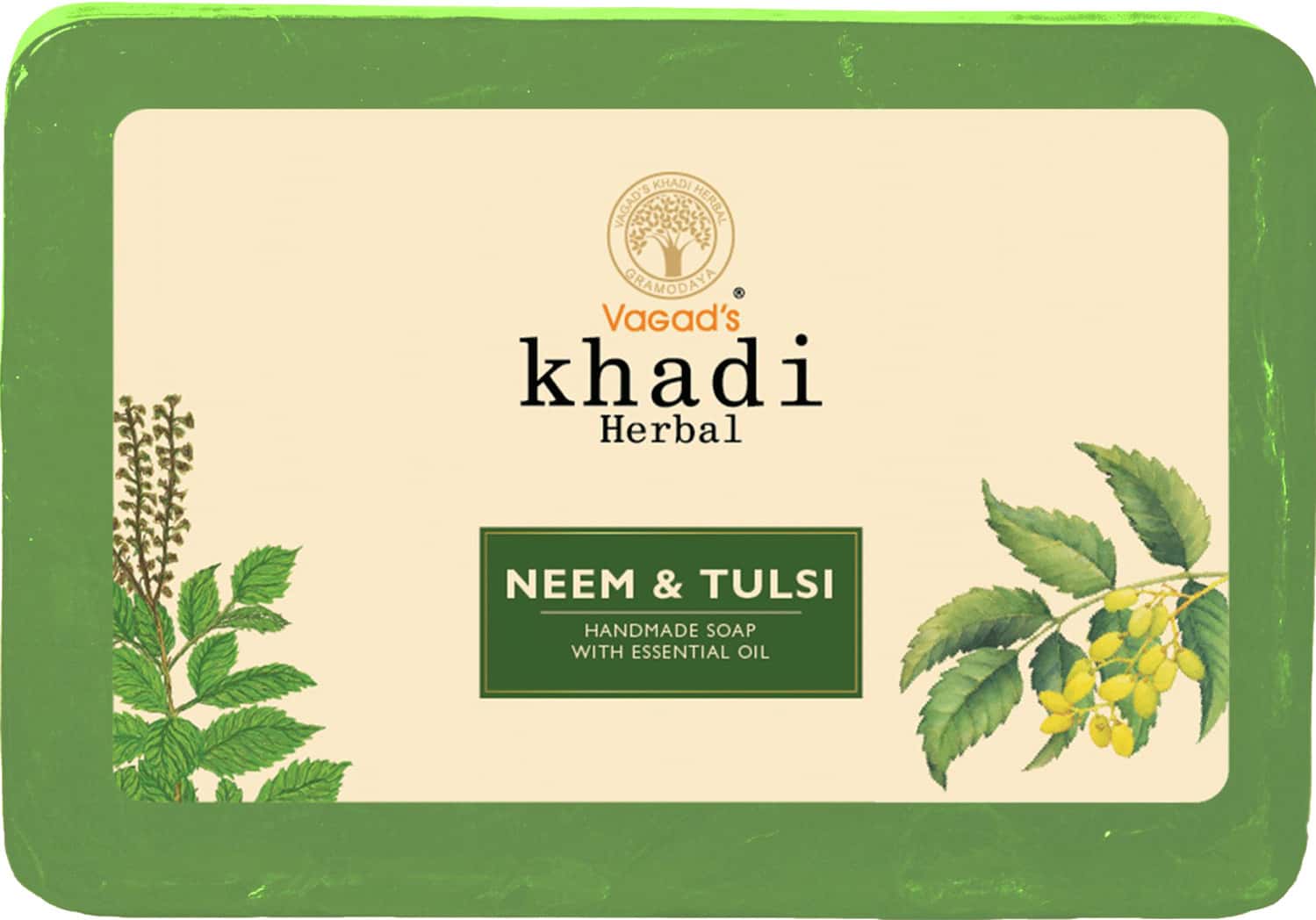 Buy KHADI NATURAL NEEM-TULSI SOAP 125 GM Online & Get Upto 60% OFF at ...
