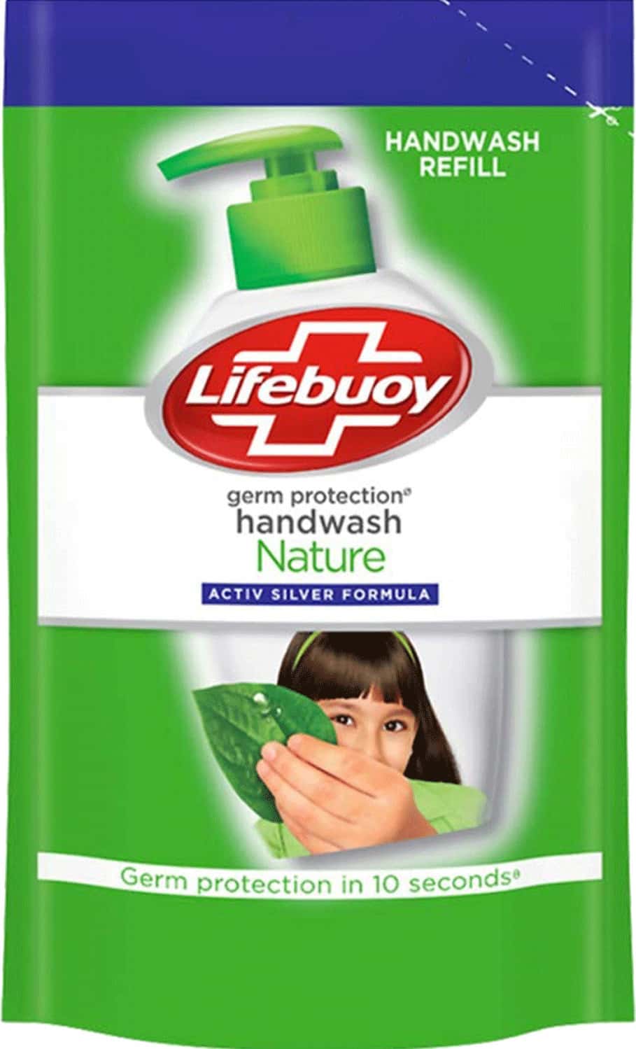 Buy LIFEBUOY NATURE GERM PROTECTION HANDWASH REFILL 185ML(PACK OF 3 ...