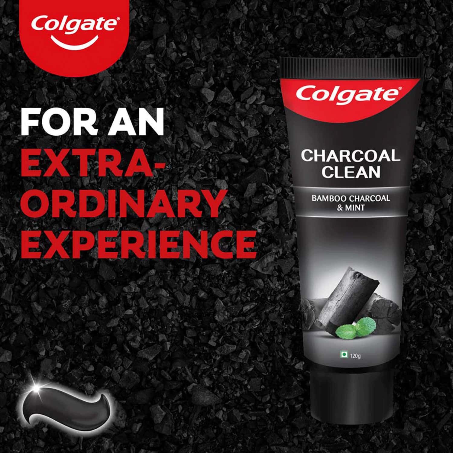Buy COLGATE CHARCOAL CLEAN TOOTHPASTE BAMBOO CHARCOAL AND MINT (BLACK ...