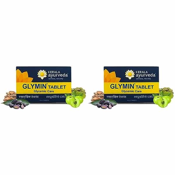 Buy KERALA AYURVEDA GLYMIN TABLET 100 TABLET X PACK OF 2 (PACK OF 2 ...