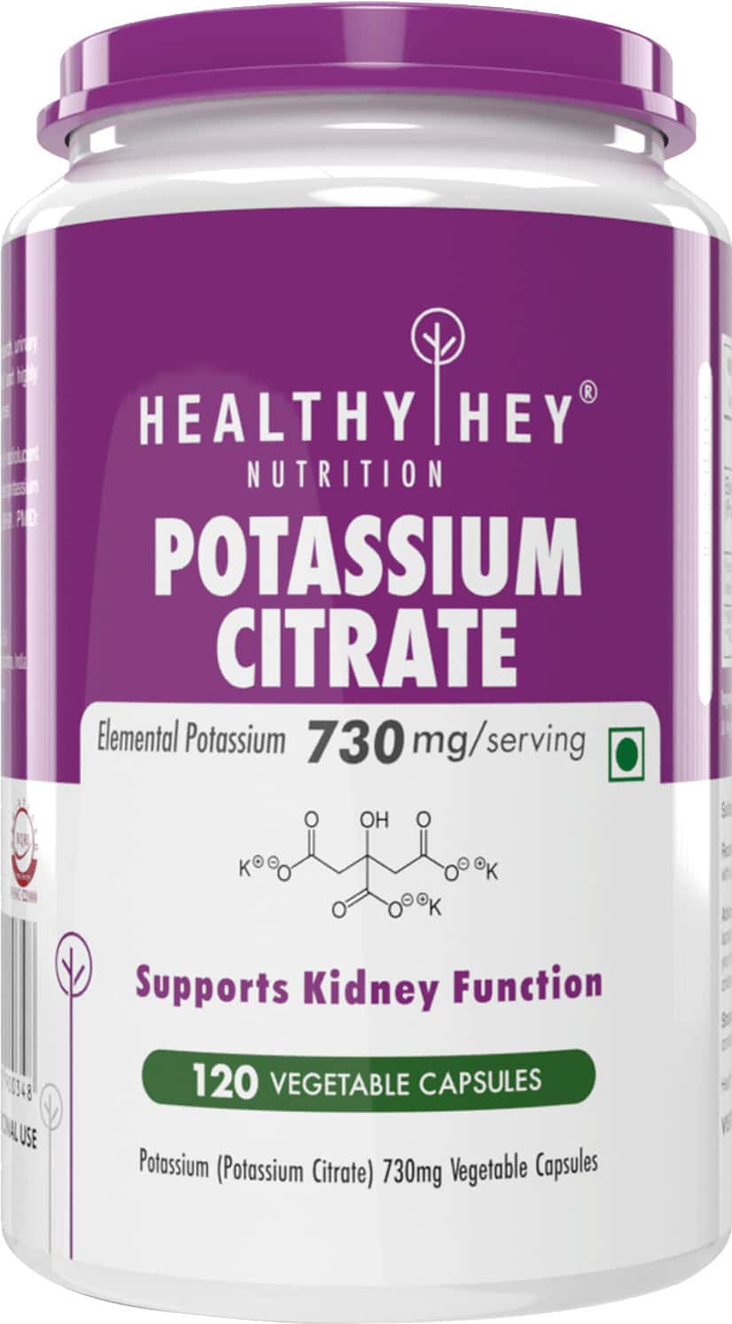 Buy HEALTHYHEY NUTRITION MAGNESIUM CITRATE - 120 VEGETABLE CAPSULES ...