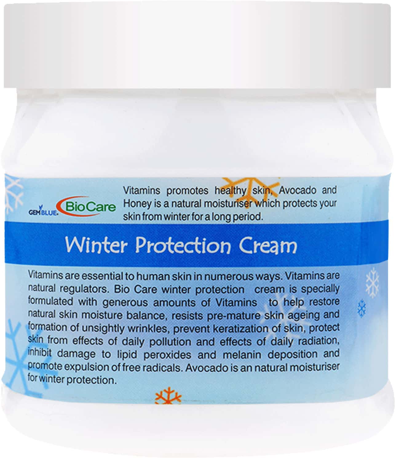 Buy GEMBLUE BIOCARE WINTER PROTECTION CREAM, 500ML Online & Get Upto 60 ...