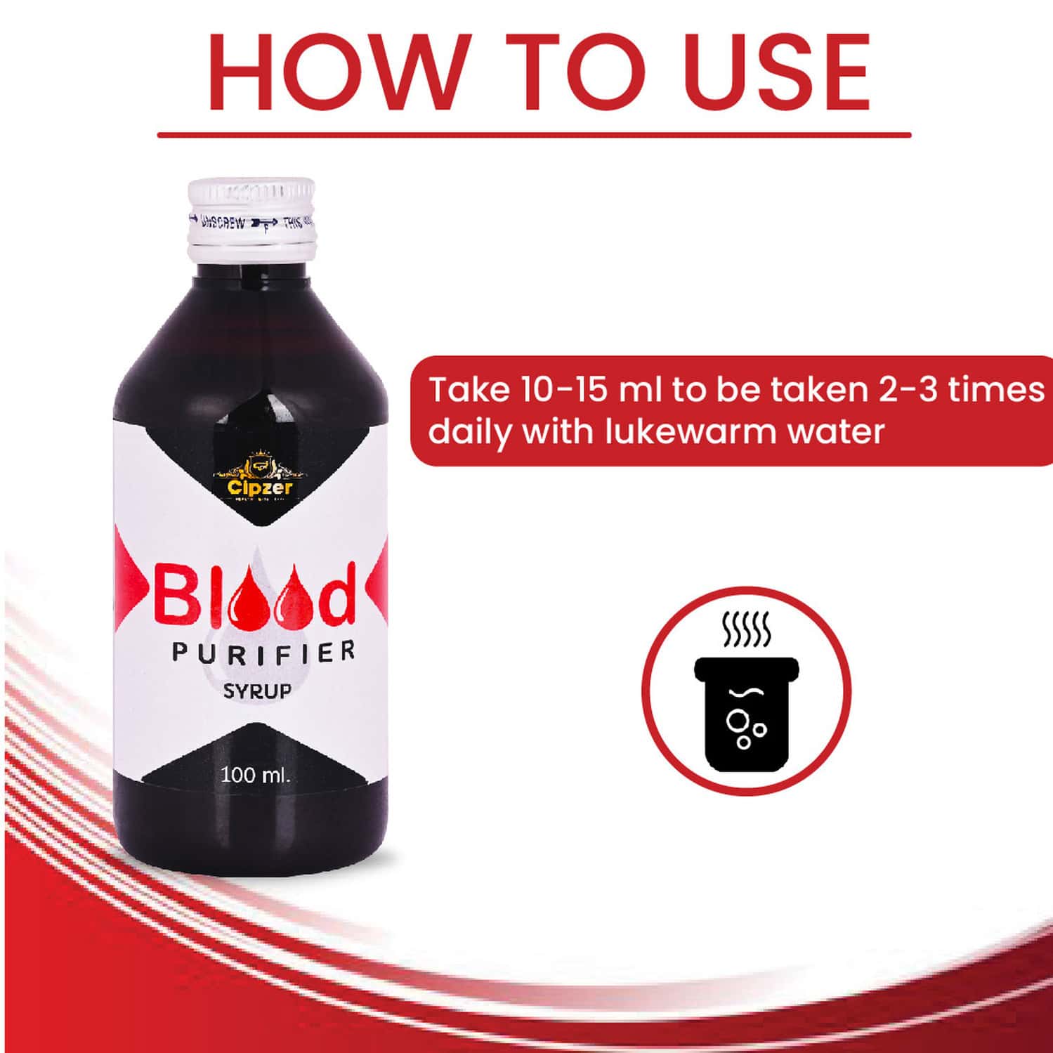 Buy CIPZER BLOOD PURIFIER SYRUP PURIFY BLOOD,MANAGE PIMPLES, BOILS ...