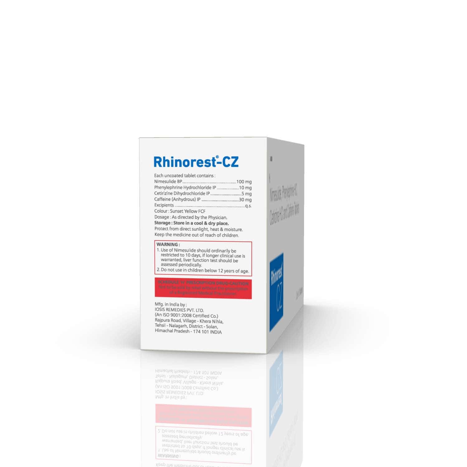 Buy RHINOREST-CZ TABLETS Online & Get Upto 60% OFF at PharmEasy