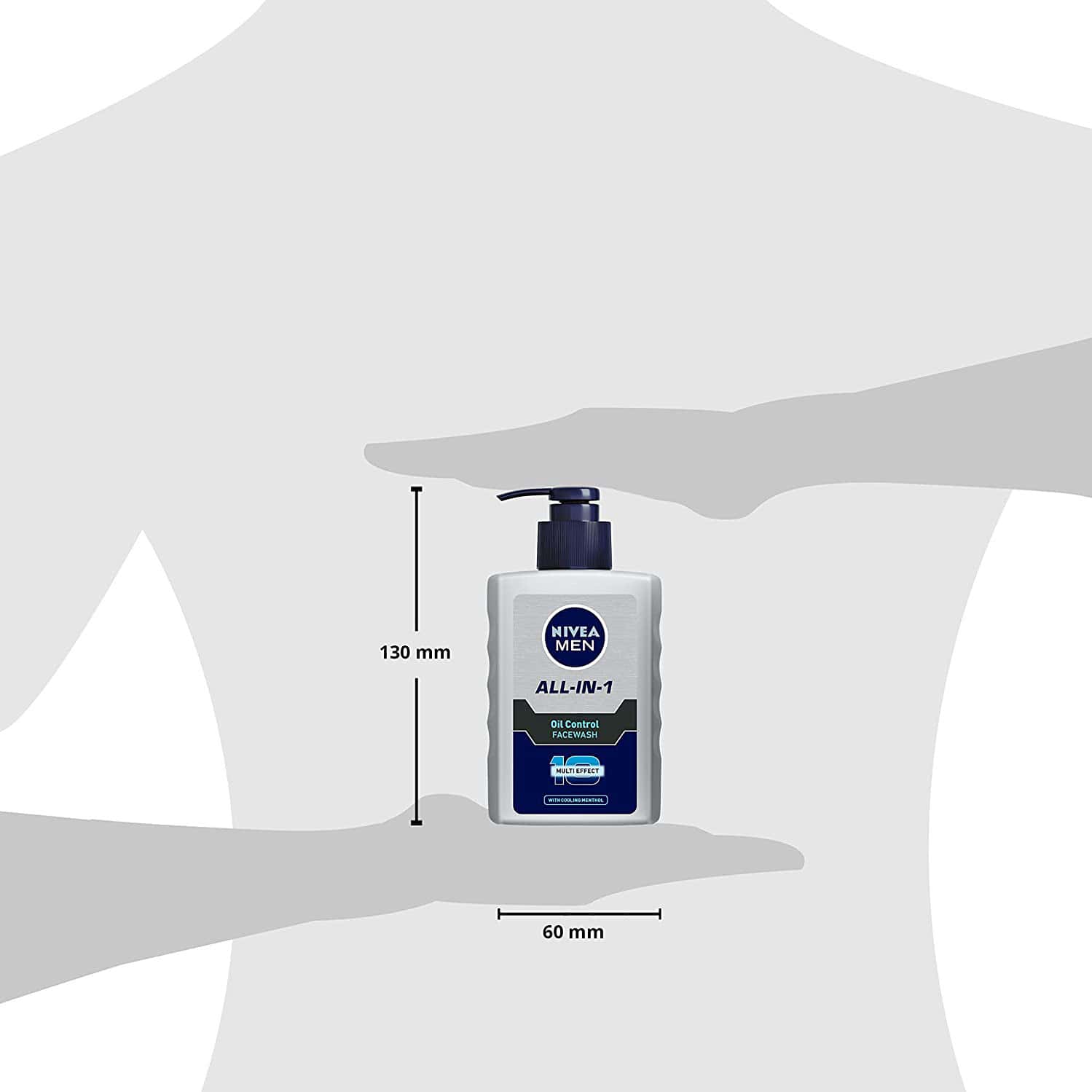 Buy NIVEA MEN FACE WASH, OIL CONTROL FOR 12HR OIL CONTROL WITH 10X ...