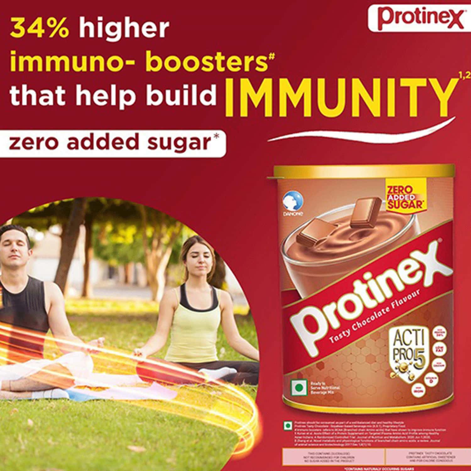 Buy PROTINEX TASTY CHOCOLATE FLAVOUR ACTI PRO 5 SUGAR FREE, TIN OF 250G ...