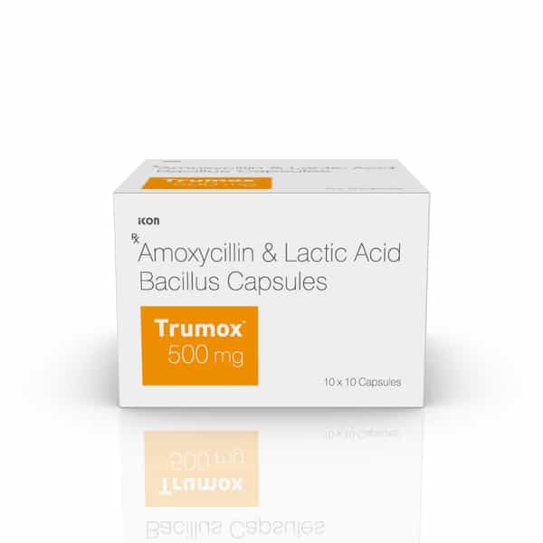 Buy TRUMOX 500 MG CAPSULES Online & Get Upto 60% OFF at PharmEasy
