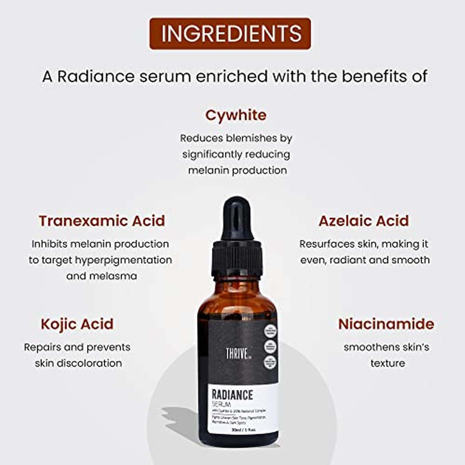 Buy THRIVECO RADIANCE SERUM 30ML Online & Get Upto 60% OFF at PharmEasy