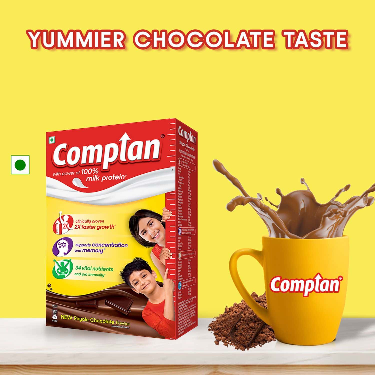 Buy COMPLAN NUTRITION AND HEALTH DRINK ROYALE CHOCOLATE 750G REFILL BOX ...