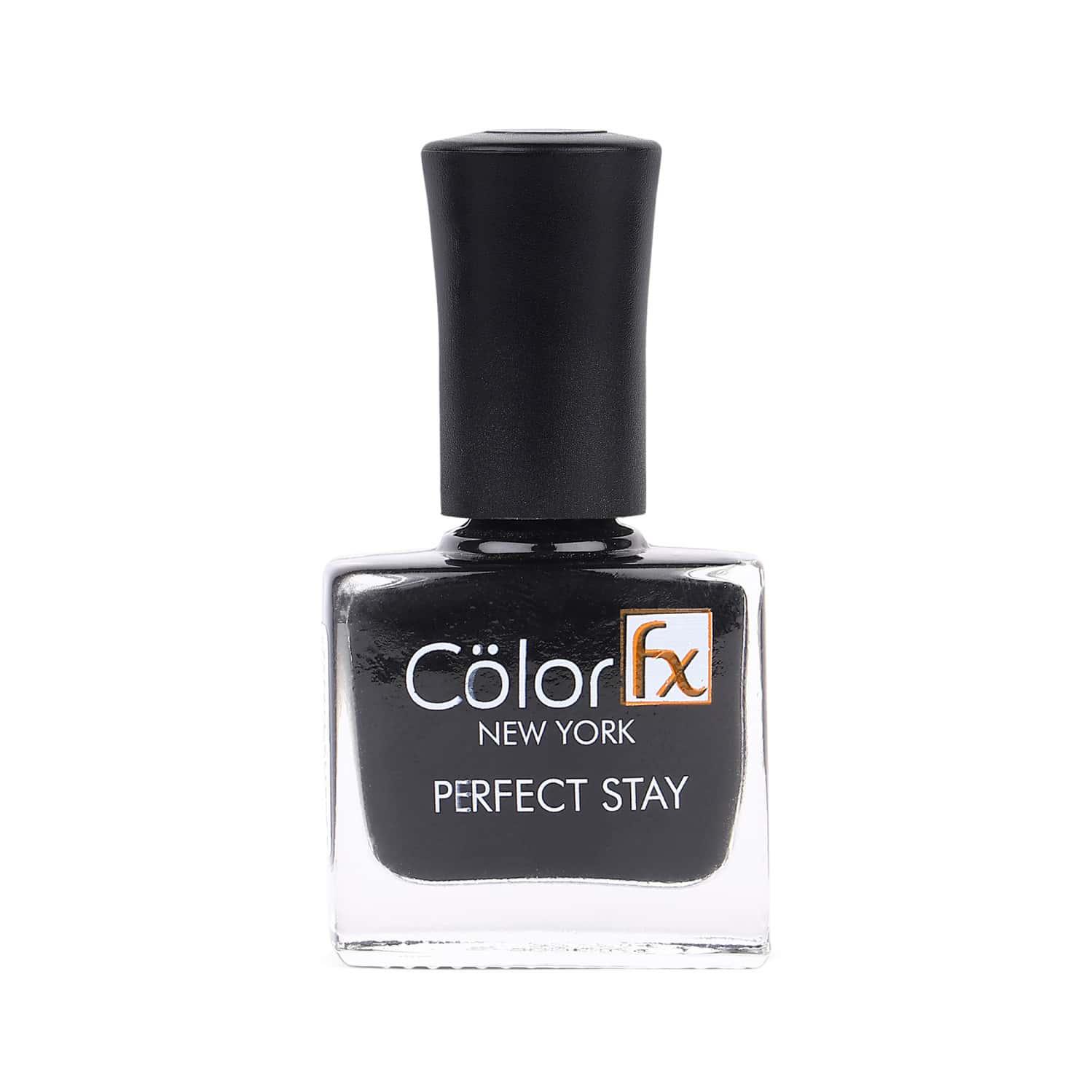 Buy COLOR FX GLOSSY BLACK GEL LONG LASTING NAIL ENAMEL 9 ML Online ...