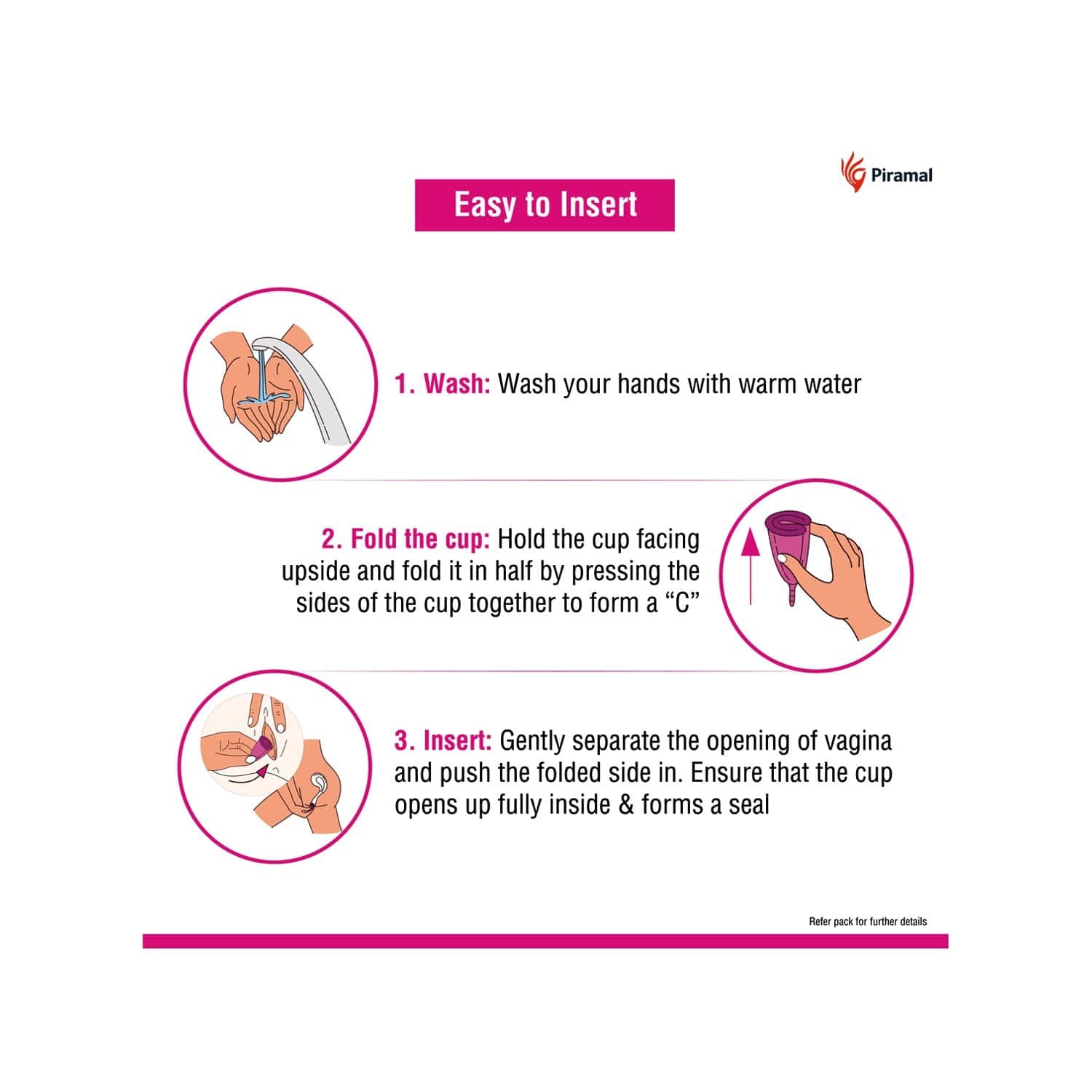 Buy I-ACTIV MENSTRUAL CUP- 100% MEDICAL GRADE LIQUID SILICONE ...