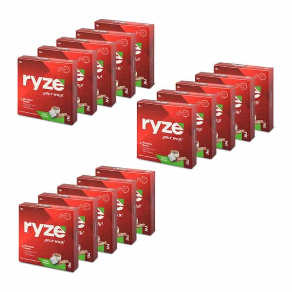 Buy RYZE NICOTINE GUM 2MG|QUIT SMOKING AID|SOFT CHEW|EASY ON THROAT|15 PACK COMBO|135 GUMS|FRESH ...