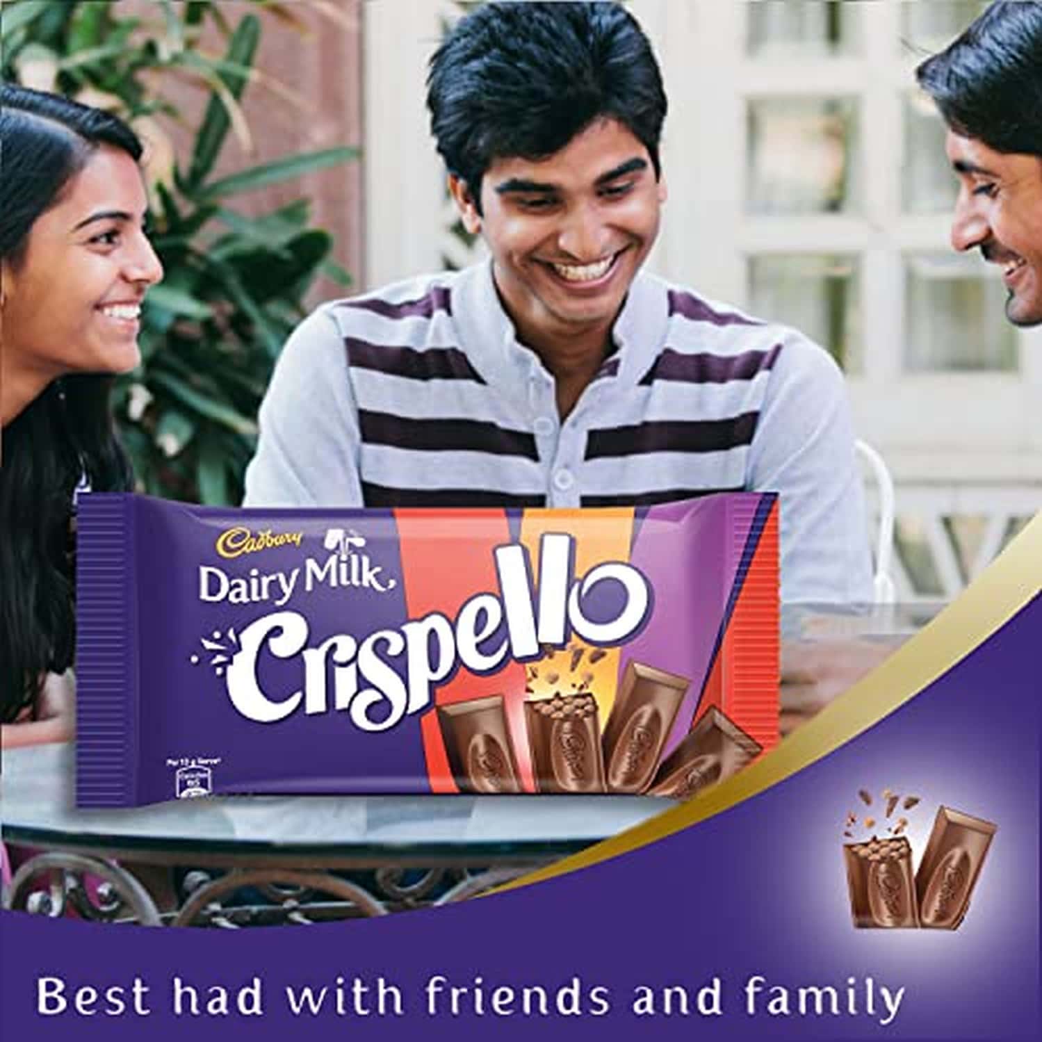 Buy CADBURY DAIRY MILK CRISPELLO CHOCOLATE BAR, 35 G Online & Get Upto ...
