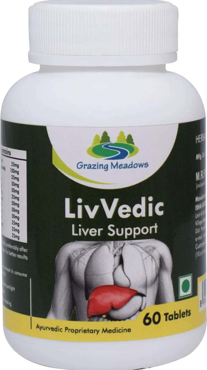 Buy AYUR CHAMP LIV VEDIC | LIVER SUPPORT | HERBAL SUPPLEMENT |60 ...