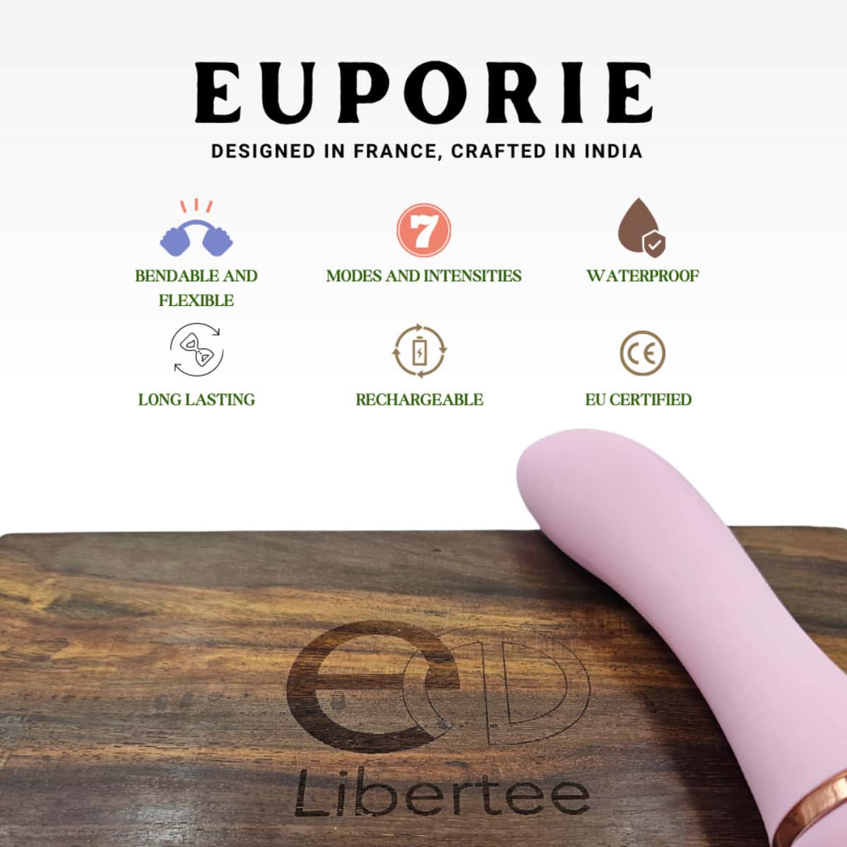 Buy LIBERTEE EUPORIE|FULL BODY ELECTRIC MASSAGER|7 MODES & VARIATIONS|WATERPROOF|RECHARGEABLE ...