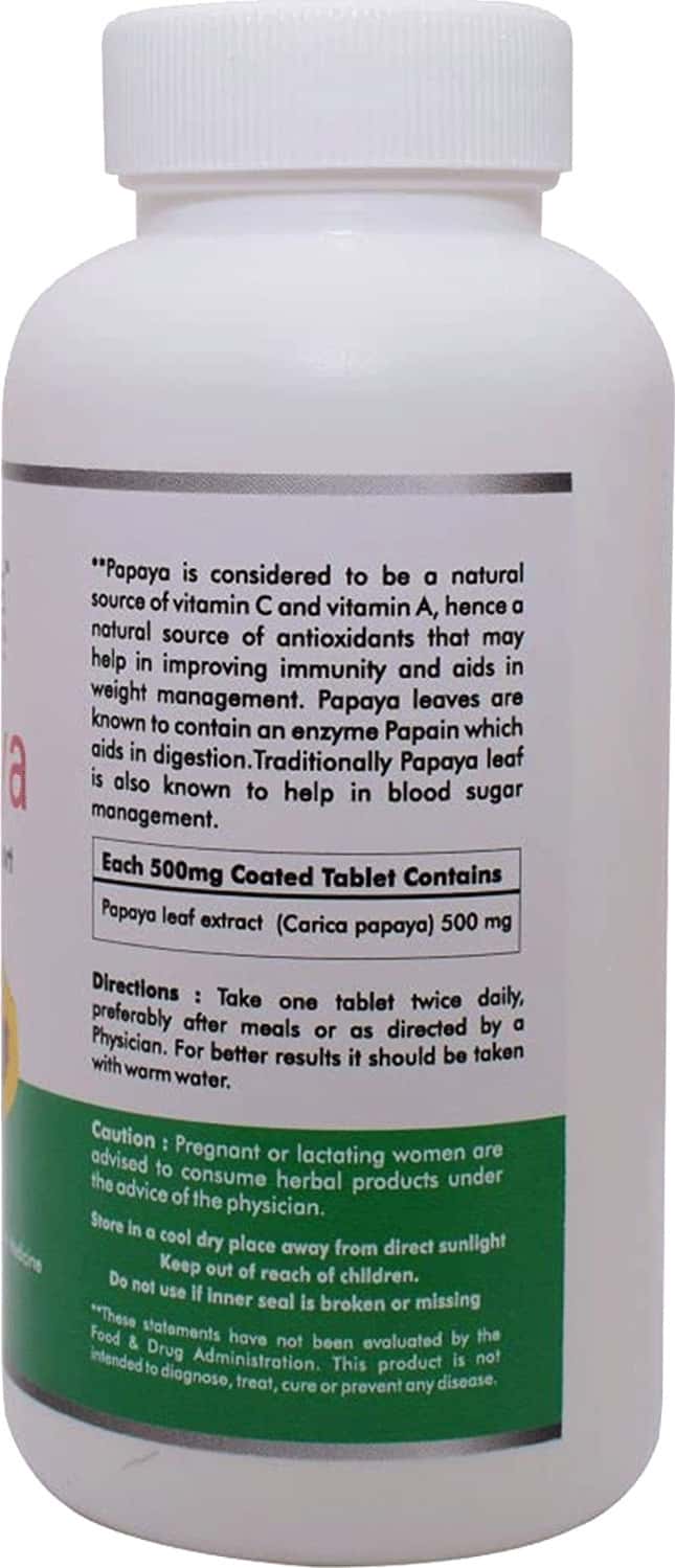Buy NATURZ AYURVEDA PAPAYA 120 TABLETS Online & Get Upto 60% OFF at ...