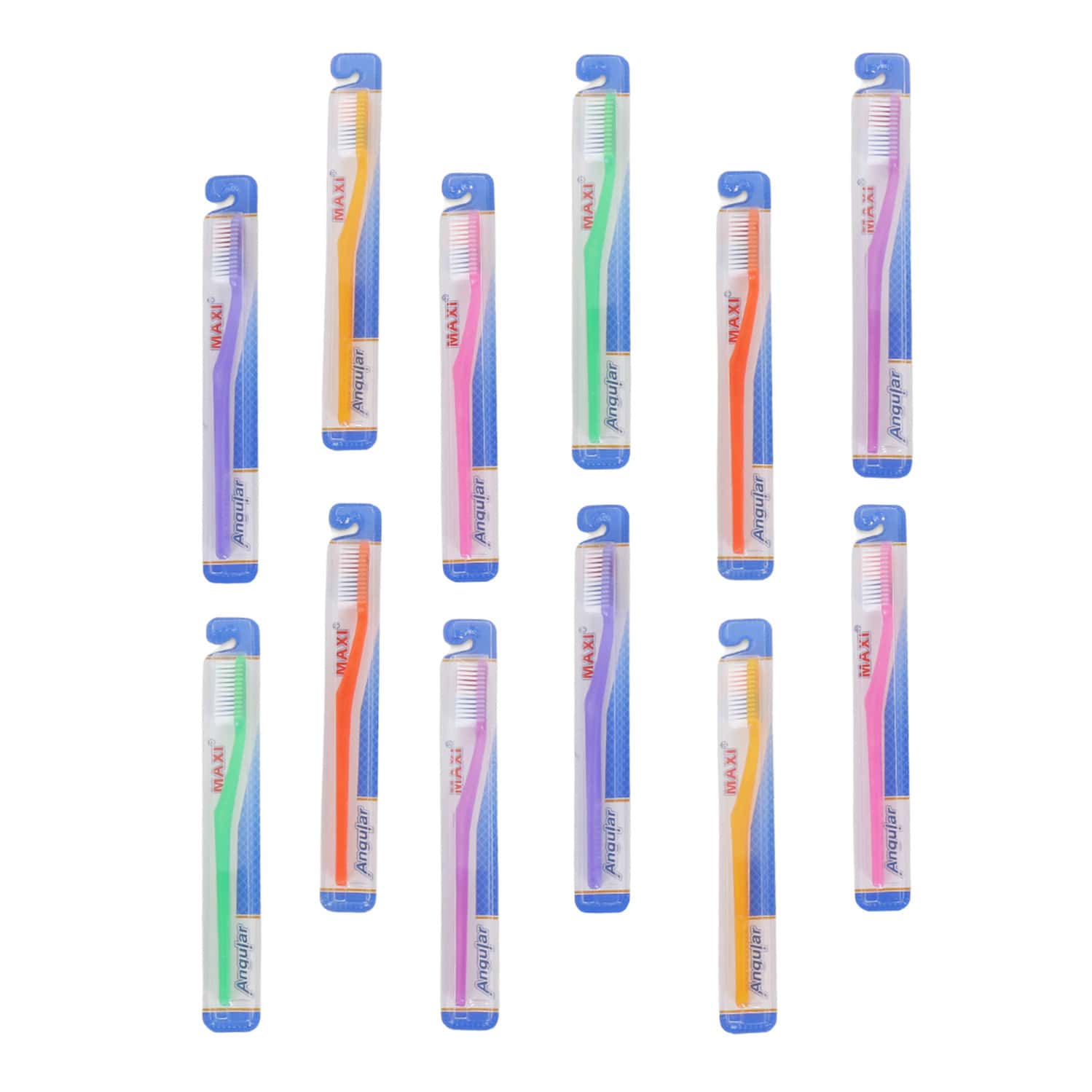 Buy MAXI ANGULAR SOFT TOOTHBRUSH (PACK OF 12) Online & Get Upto 60% OFF ...
