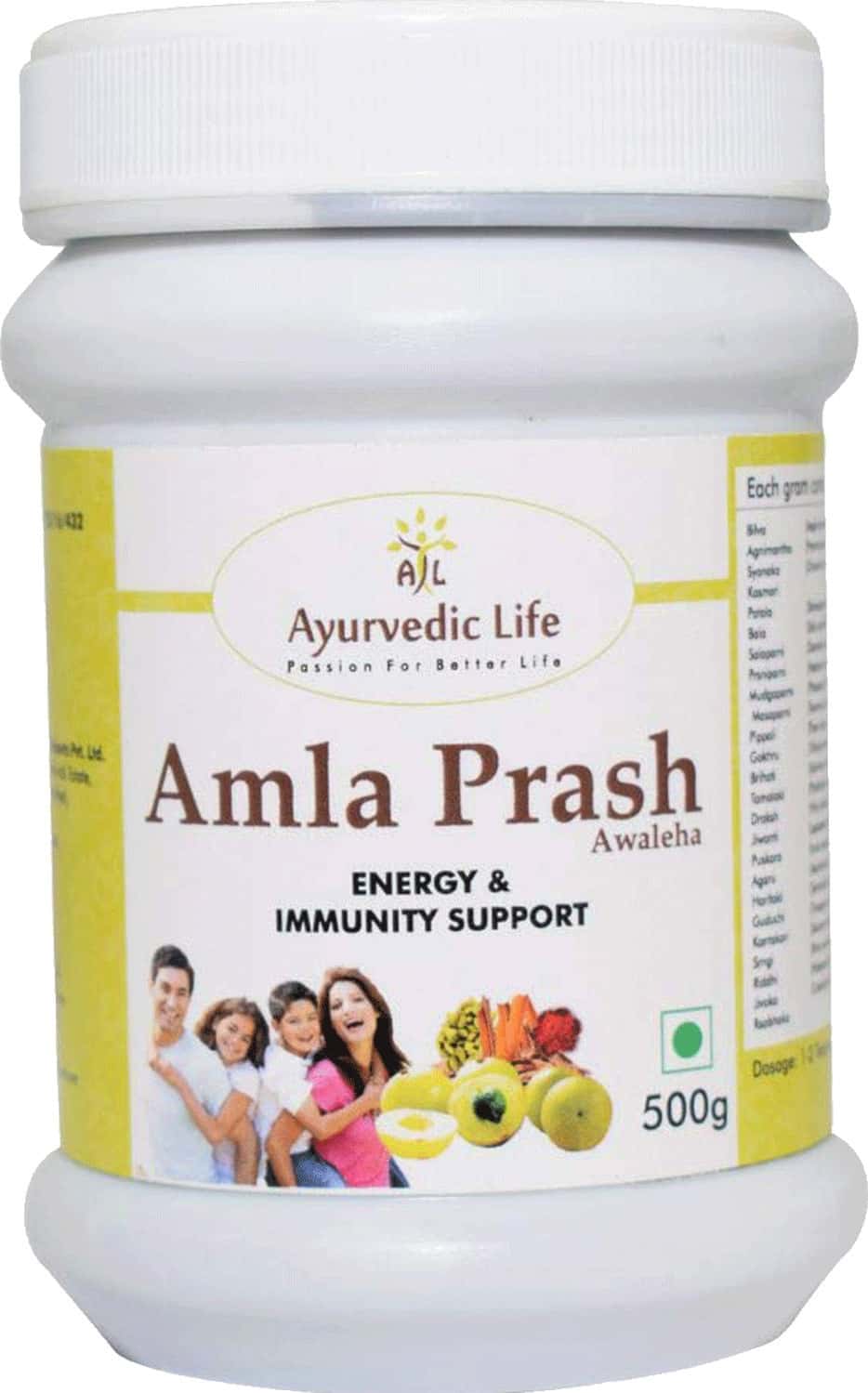 Buy AL-AYURVEDIC LIFE AMLA PRASH AWALEHA 500GMS PACK OF 2 Online & Get ...
