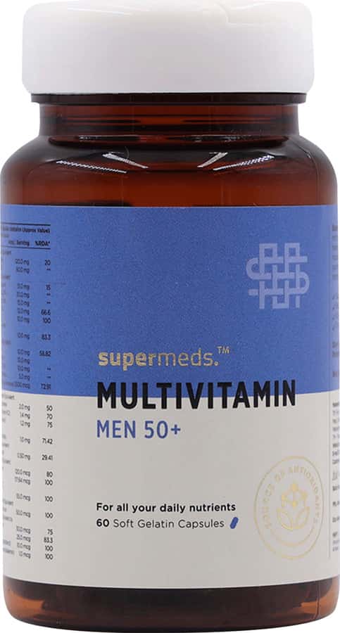 Buy SUPERMEDS MULTIVITAMIN MEN 60CAP Online & Get Upto 60% OFF at PharmEasy
