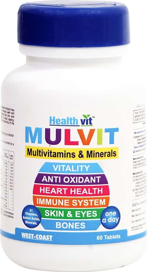Buy HK VITALS MULTIVITAMIN | 60 TABLETS EACH (PACK OF 2) Online & Get ...