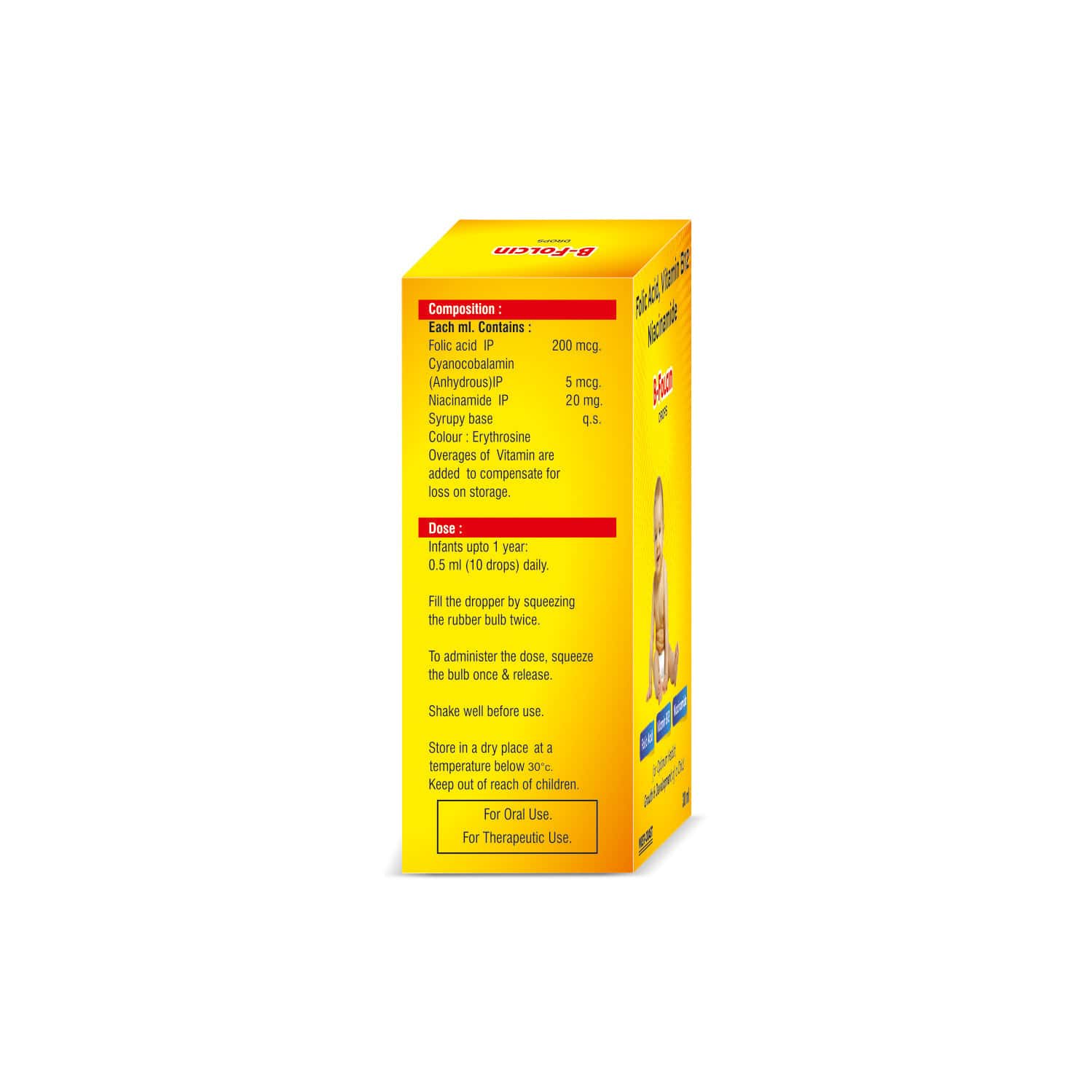 Buy WEST COAST B-FOLCIN DROP FOLIC ACID, CYANOCOBALAMIN, AND ...