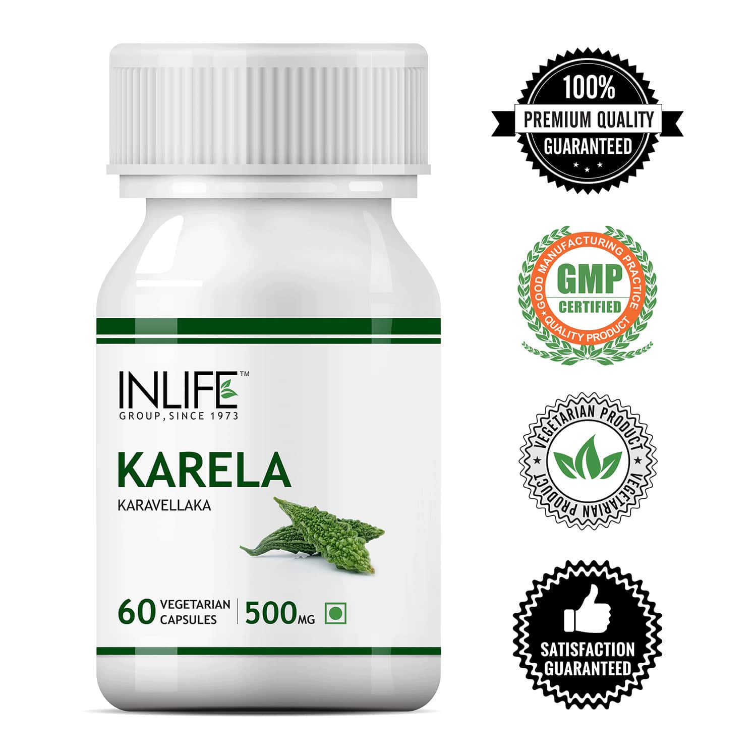 Buy INLIFE KARELA EXTRACT SUPPLEMENT TABLET 500 MG - 60 VEGETARIAN ...