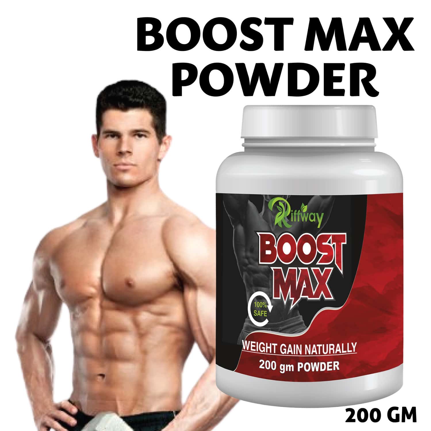 Buy RIFFWAY BOOST MAXX WEIGHT GAIN POWDER SAY GOODBYE TO THE STRUGGLE ...