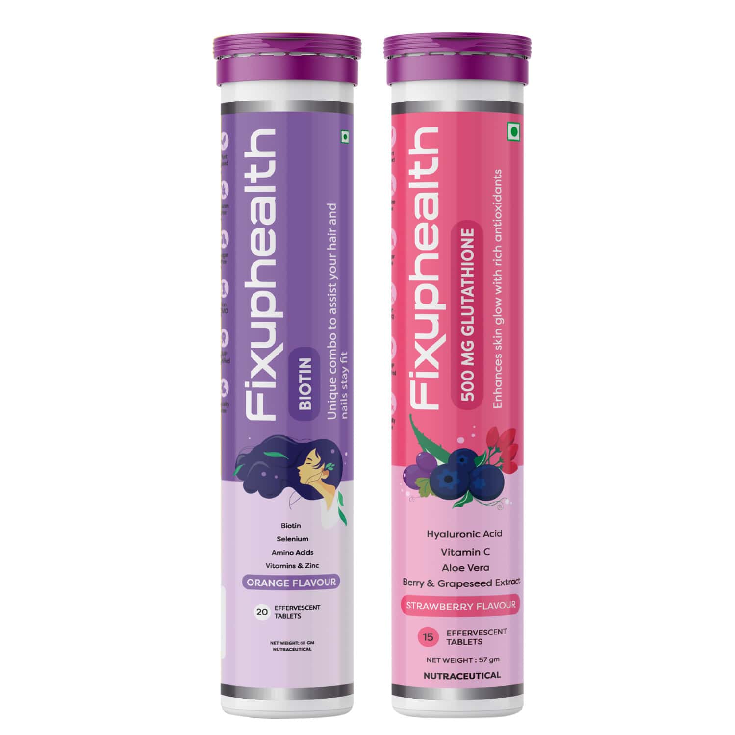 Buy FIXUPHEALTH GLUTATHIONE VITC ALOE VERA GRAPESEED EXTRACT & BIOTIN ...