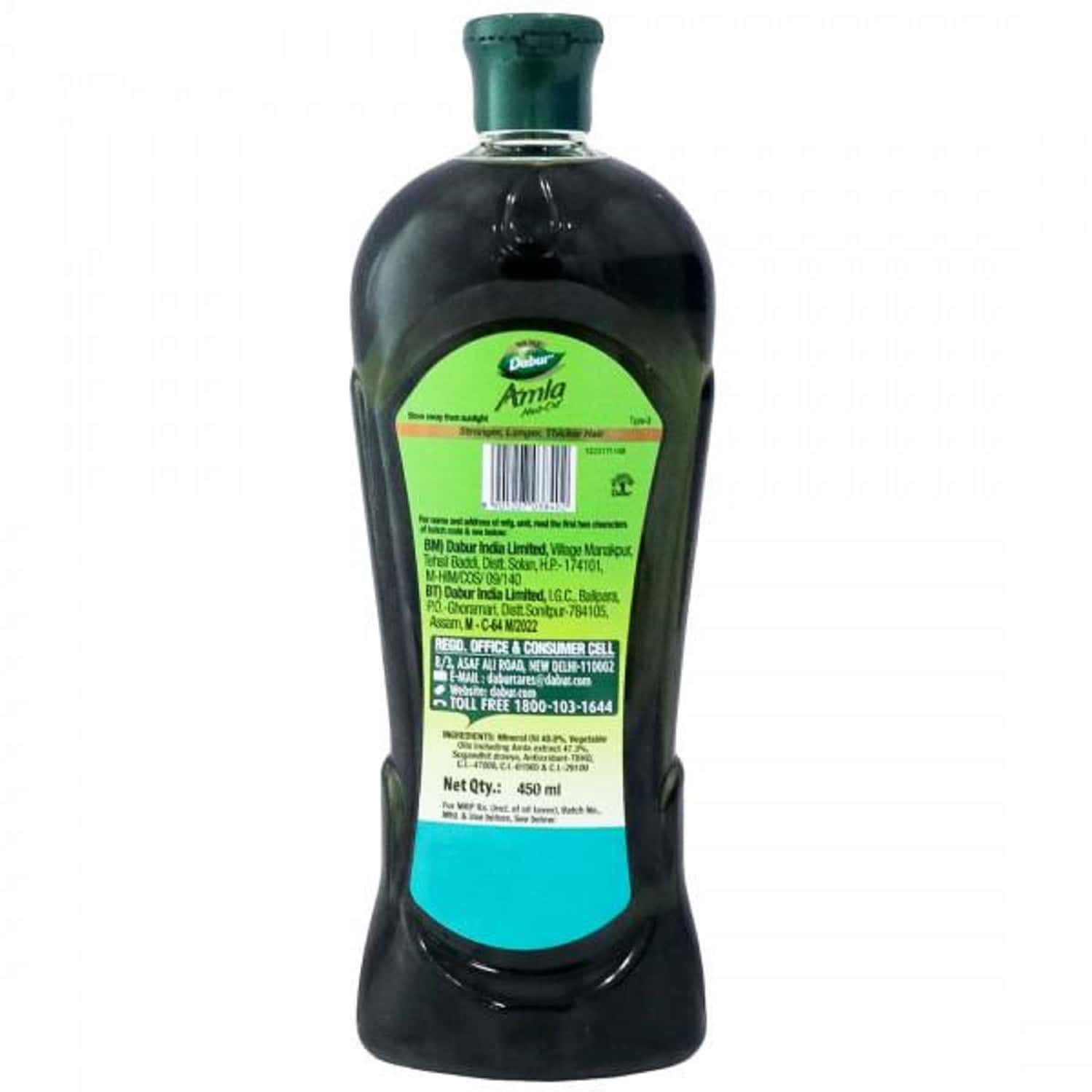 Buy DABUR AMLA HAIR OIL - 450ML WITH FREE DABUR RED PASTE 100G Online ...