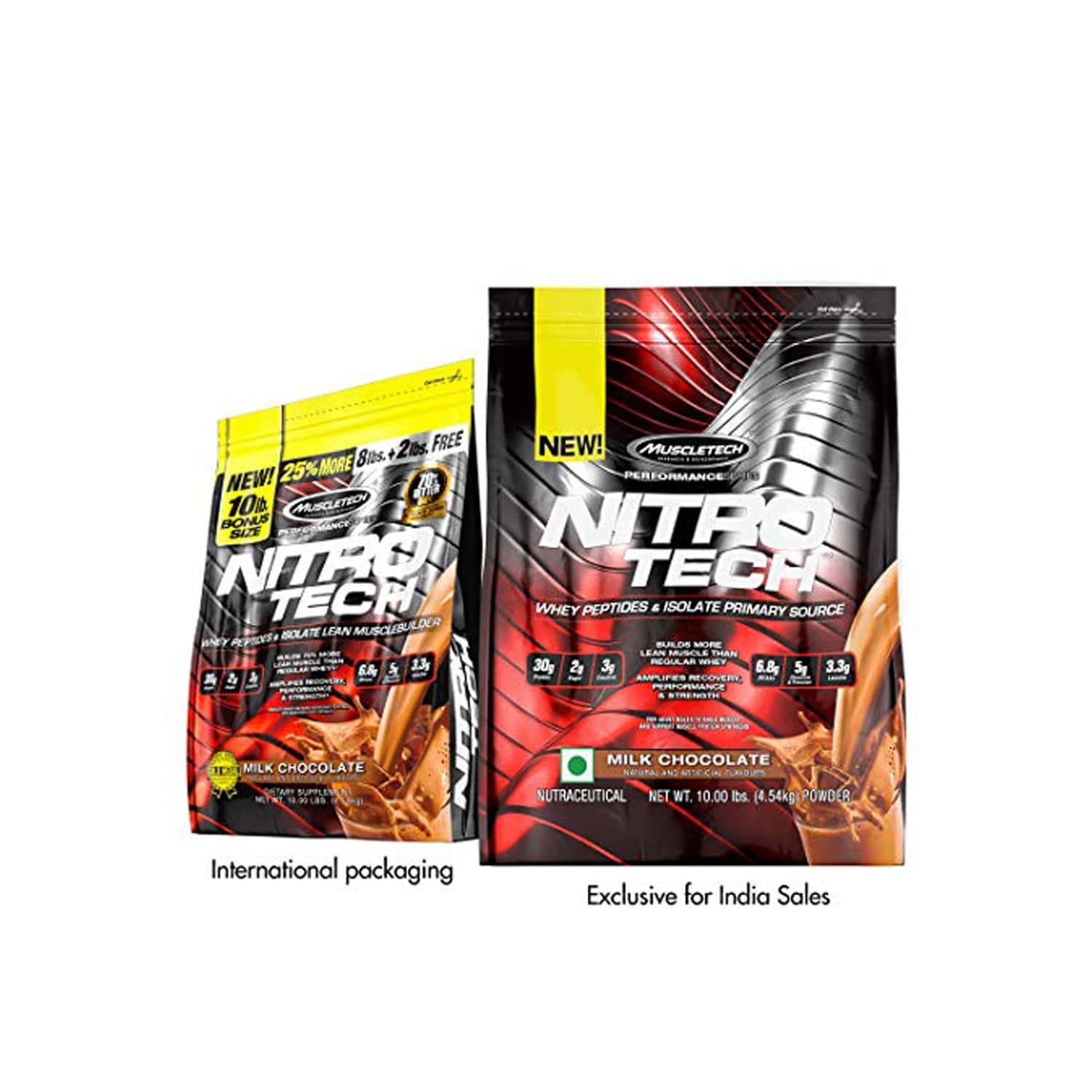 Buy Muscletech Chocolate Whey Protein Powder + Creatine Monohydrate ...