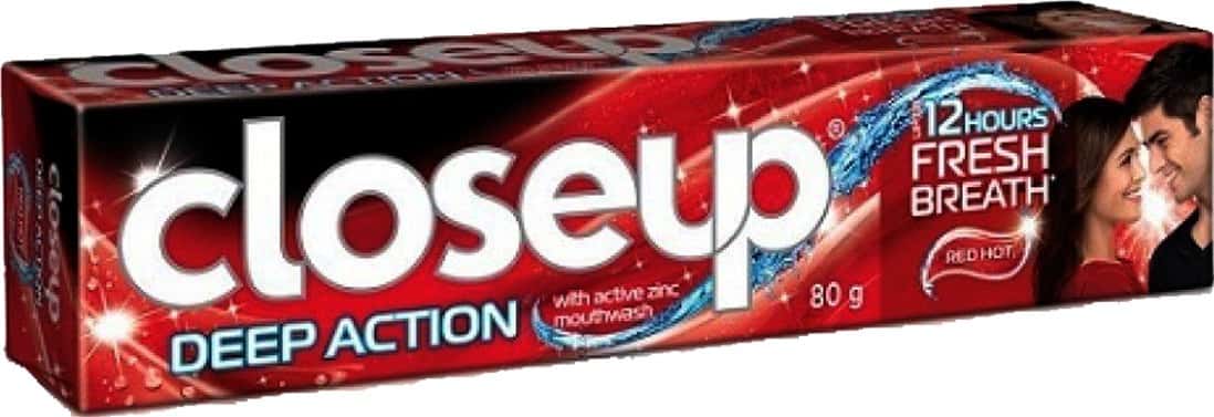Buy CLOSE UP EVER FRESH RED HOT GEL TOOTHPASTE - 80 GM Online & Get ...