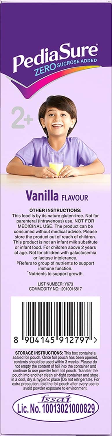 Buy PEDIASURE ZERO SUGAR COMPLETE BALANCED NUTRITION TO HELP KIDS GROW ...