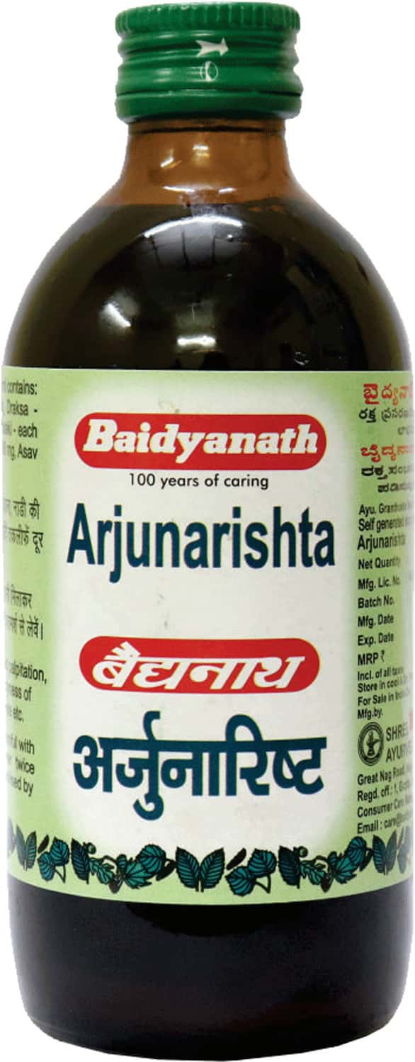 Buy BAIDYANATH NAGPUR ARJUNARISHTA 220 ML (PACK OF 2) Online & Get Upto ...