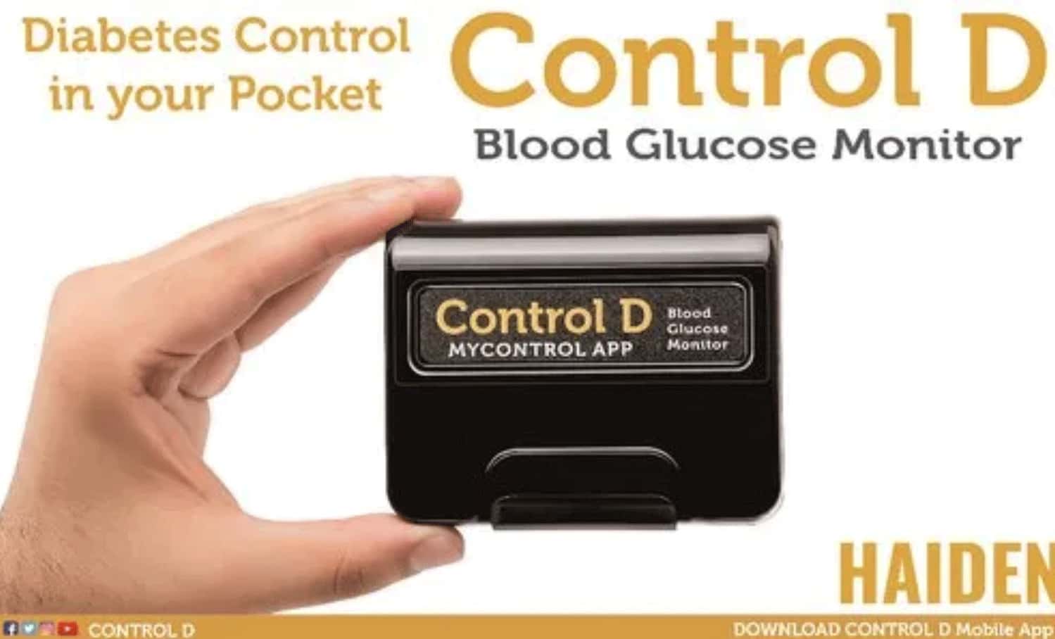 Buy CONTROL D BLOOD GLUCOSE MONITOR Online & Get Upto 60% OFF at PharmEasy