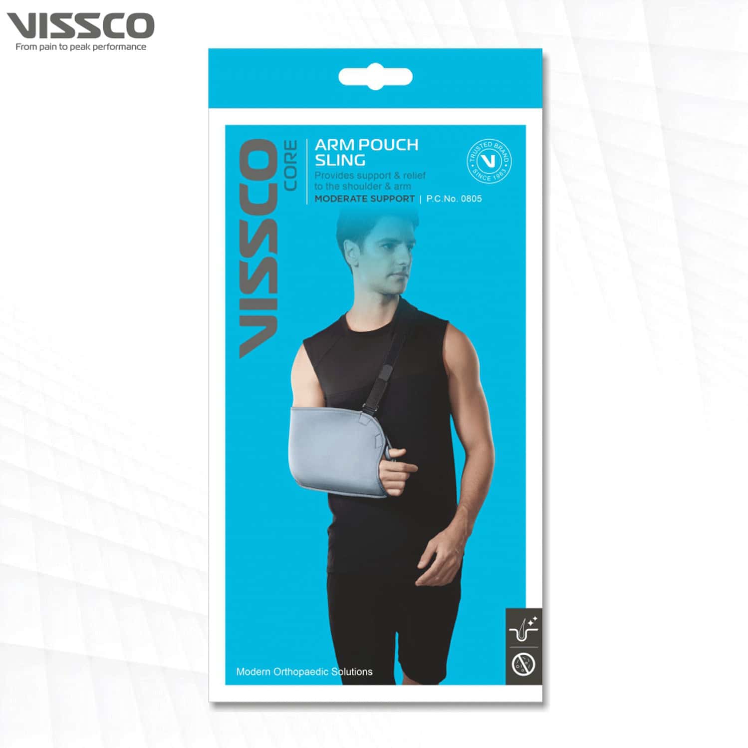 Buy VISSCO ARM POUCH SLING (MILD SUPPORT)| PROVIDES SUPPORT TO THE ...