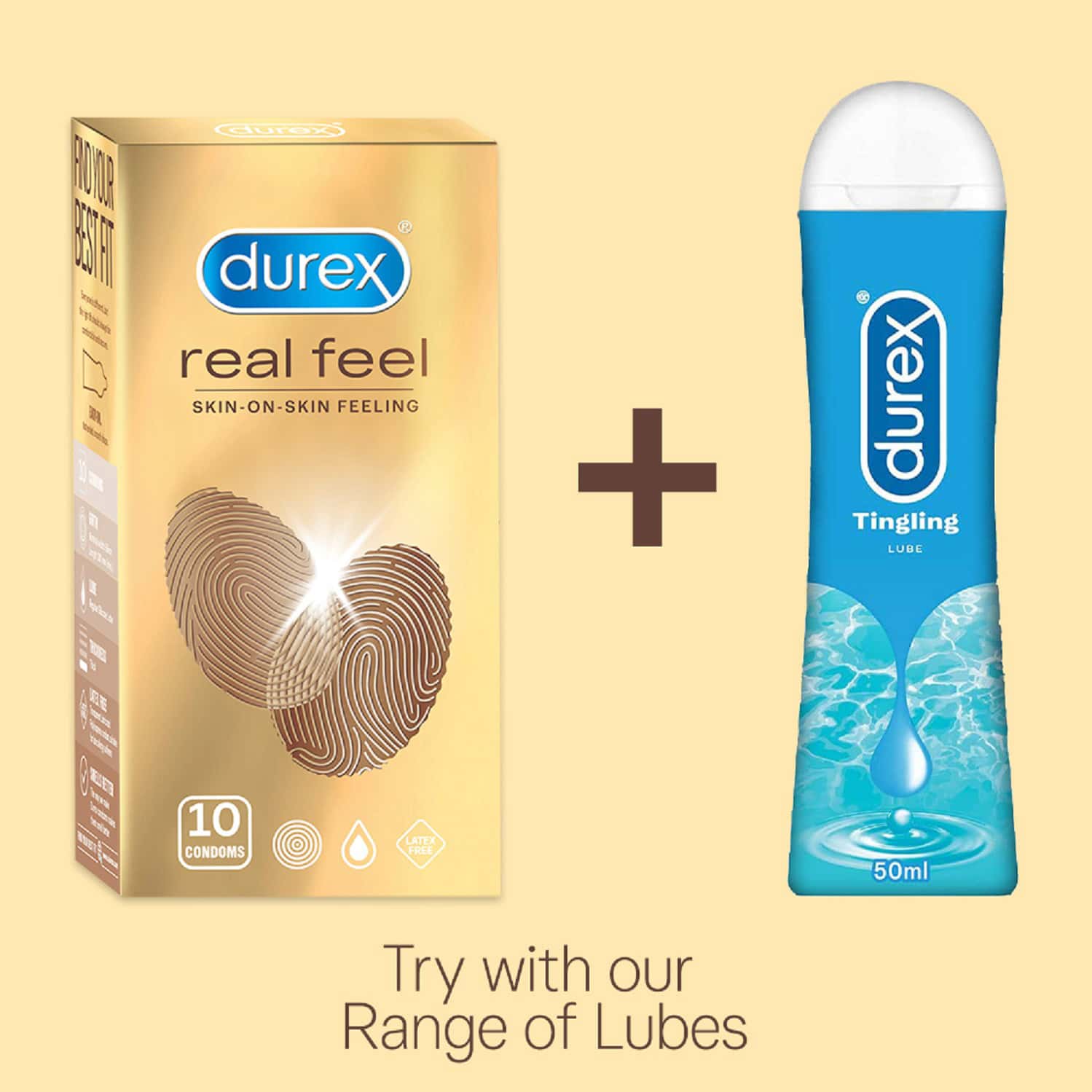 Buy DUREX REAL FEEL CONDOMS PACK OF 10 Online & Get Upto 60% OFF at PharmEasy