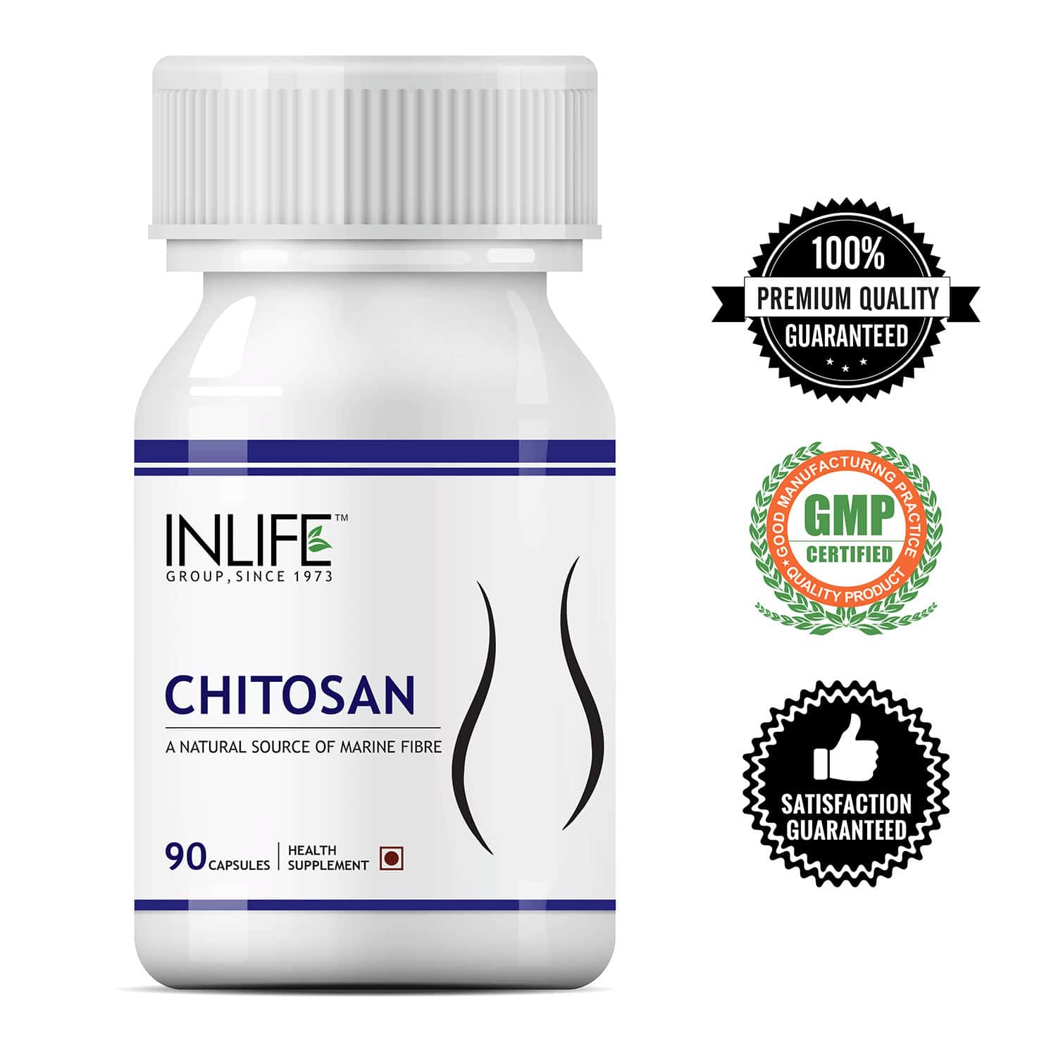 Buy INLIFE CHITOSAN SUPPLEMENT 1050 MG, PER SERVING - 90 CAPSULES ...