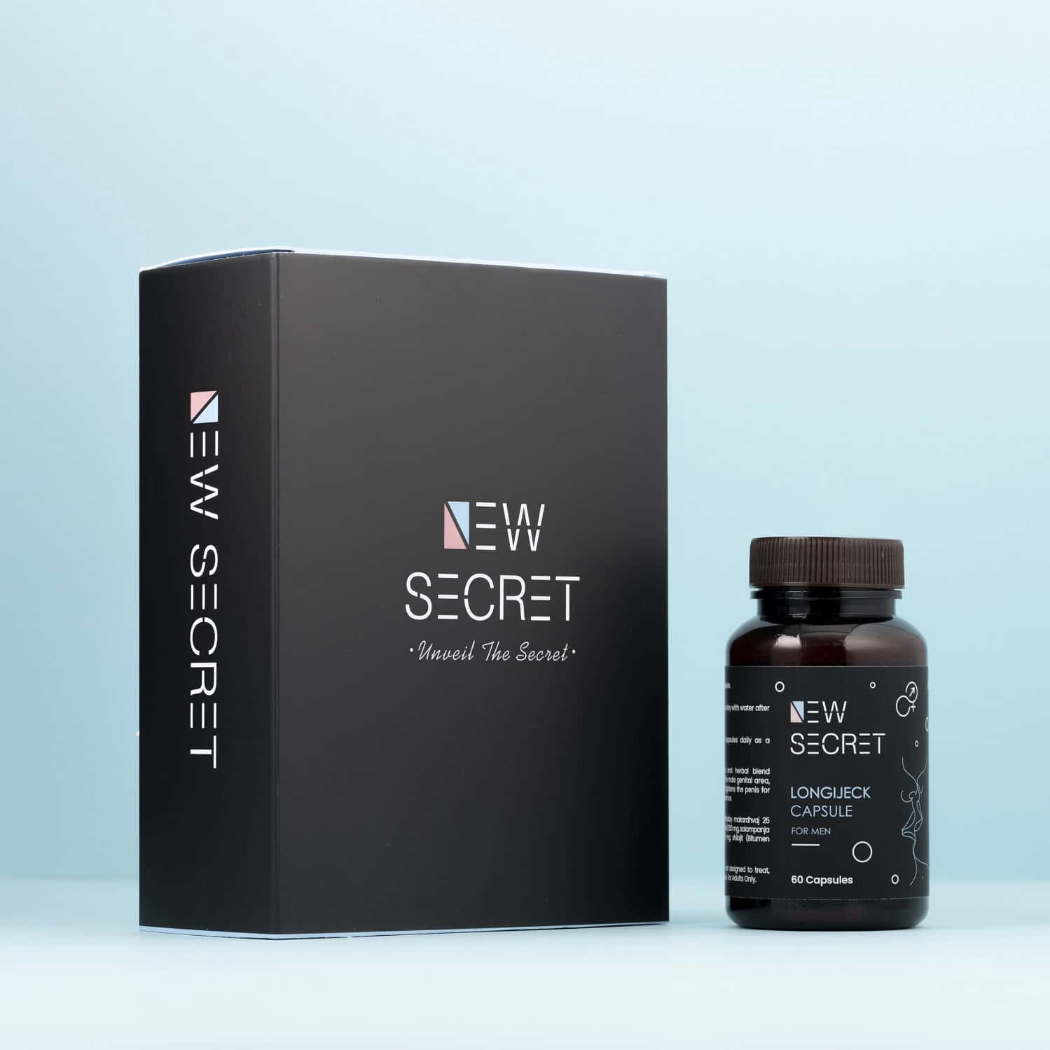 Buy NEWSECRET LONGIJECK CAPSULE (60 TABLETS)- FOR LONG LASTING IN BED ...