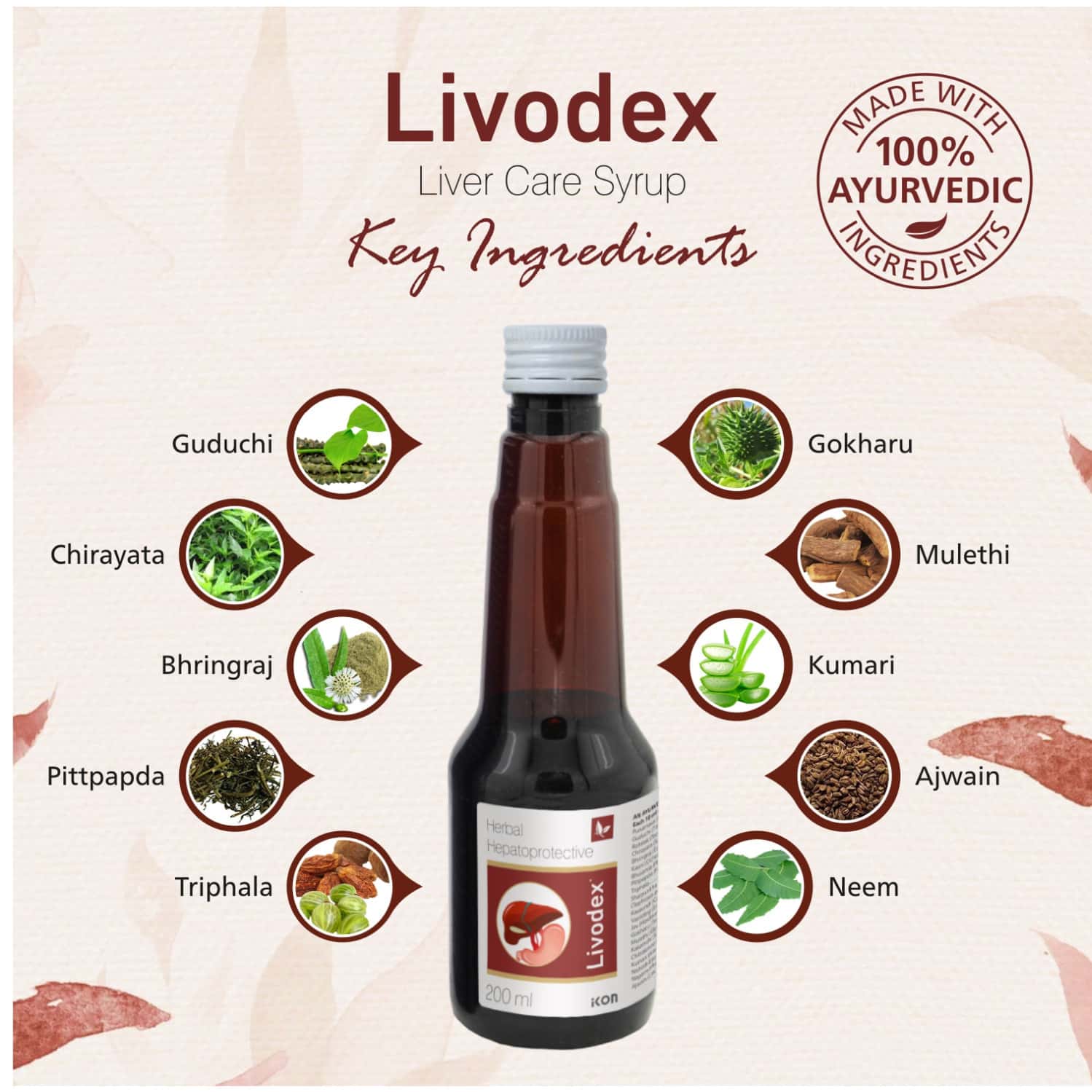 Buy LIVODEX SYRUP 200 ML | LIVER HEALTH SUPPLEMENT | DETOX LIVER (PACK ...