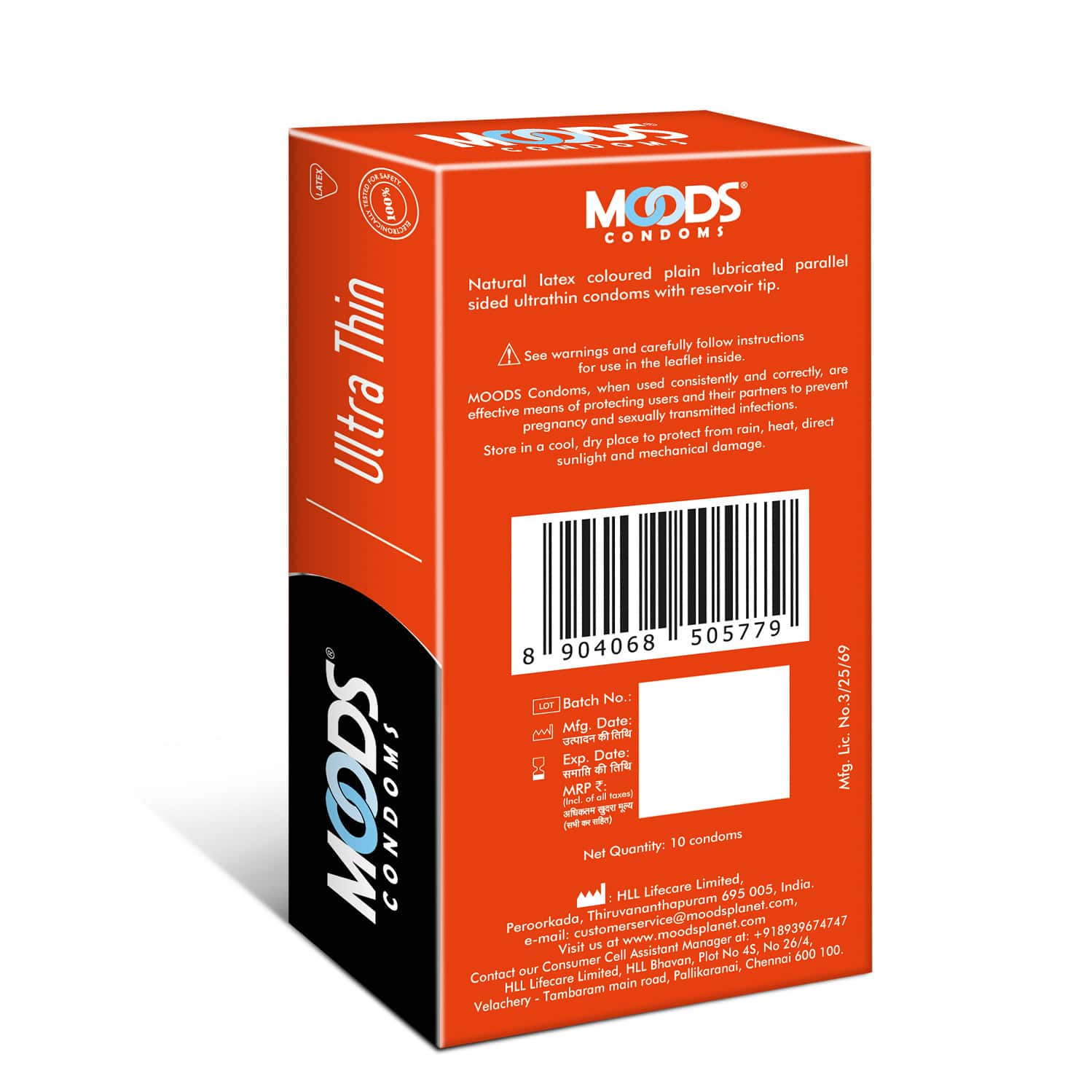 Buy MOODS ULTRA THIN BOX OF 10 CONDOMS Online & Get Upto 60% OFF at ...