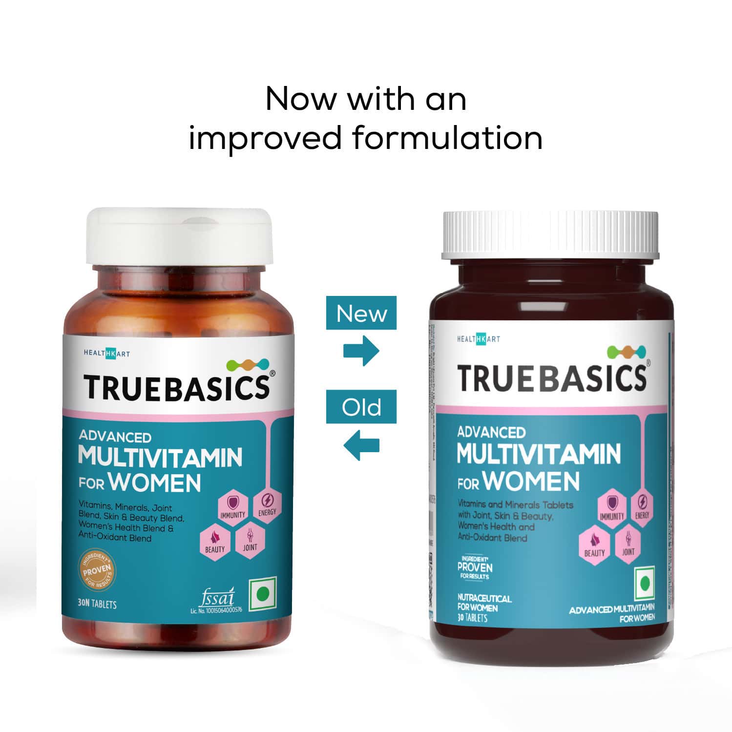Buy TRUEBASICS MULTIVIT WOMEN ONE DAILY MULTIVITAMINS MULTIMINERALS ...