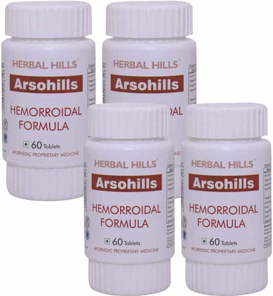 Buy HERBAL HILLS ARSOHILLS 60 TABLETS (PACK OF 4) 500MG TABLET FOR ...