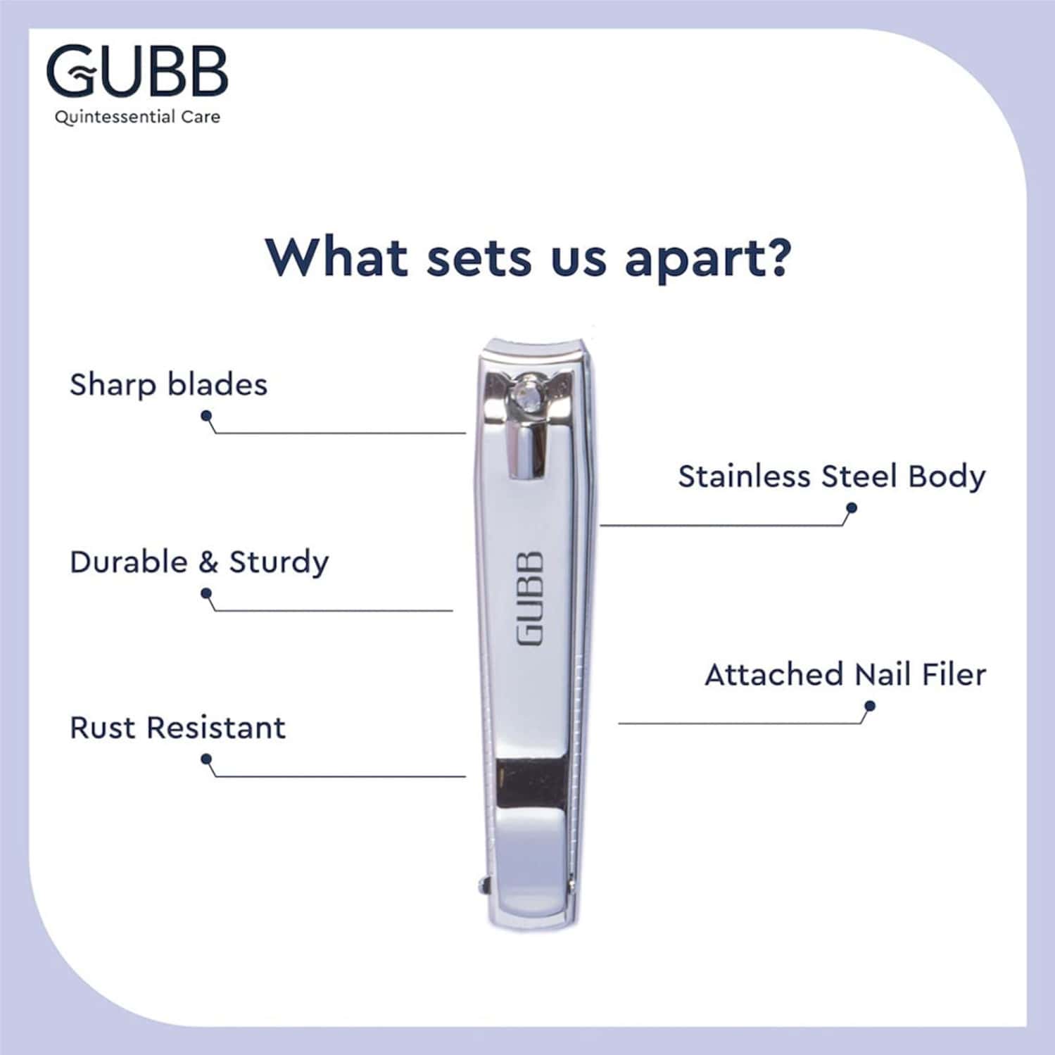 Buy GUBB TOE NAIL CLIPPER Online & Get Upto 60% OFF at PharmEasy