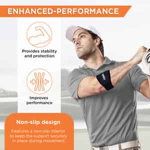 Buy VISSCO TENNIS ELBOW SUPPORT-PROVIDES AN IDEAL COMPRESSION TO THE ...