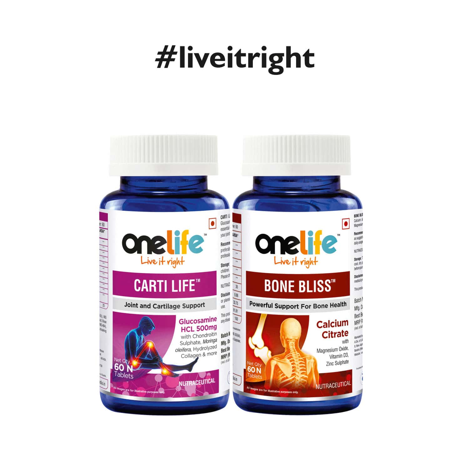 Buy ONELIFE CARTI LIFE - 60 TABLETS Online & Get Upto 60% OFF at PharmEasy