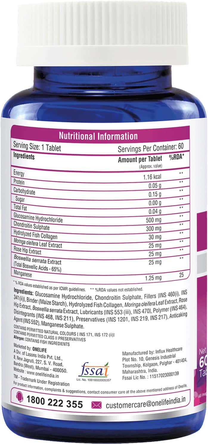 Buy ONELIFE CARTI LIFE - 60 TABLETS Online & Get Upto 60% OFF at PharmEasy