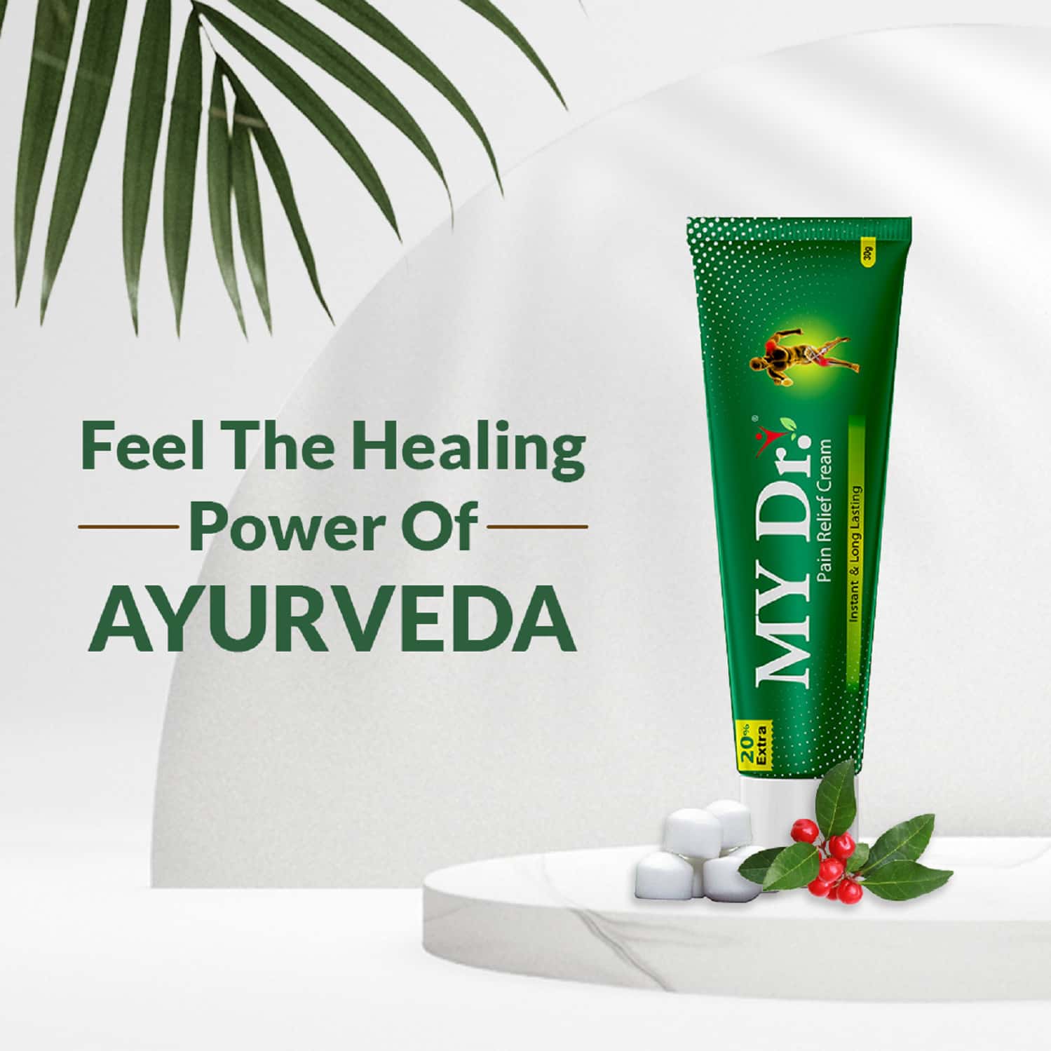 Buy MY DR. PAIN RELIEF CREAM 30G (25G + 5G FREE) - PACK OF 2 - RELIEVES ...