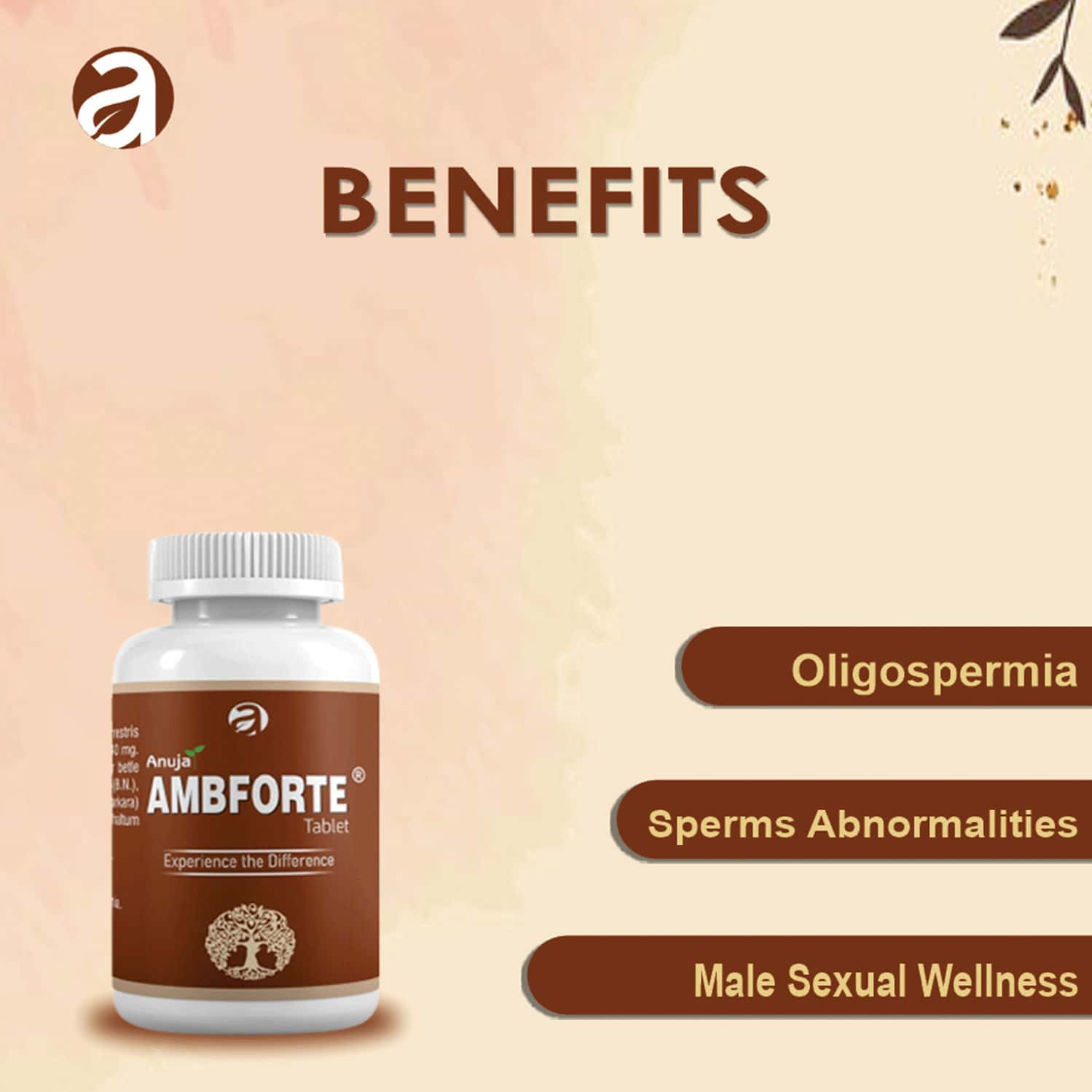 Buy ANUJA AMBFORTE TABLET - 60 TAB (PACK OF 2) Online & Get Upto 60% ...